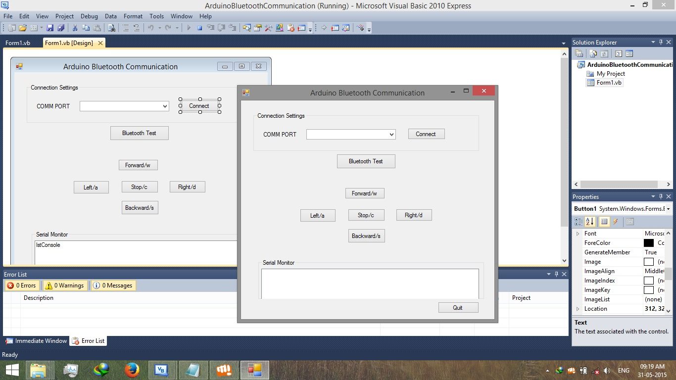 How to Program Arduino Bluetooth Serial Communication in Visual Basic ...