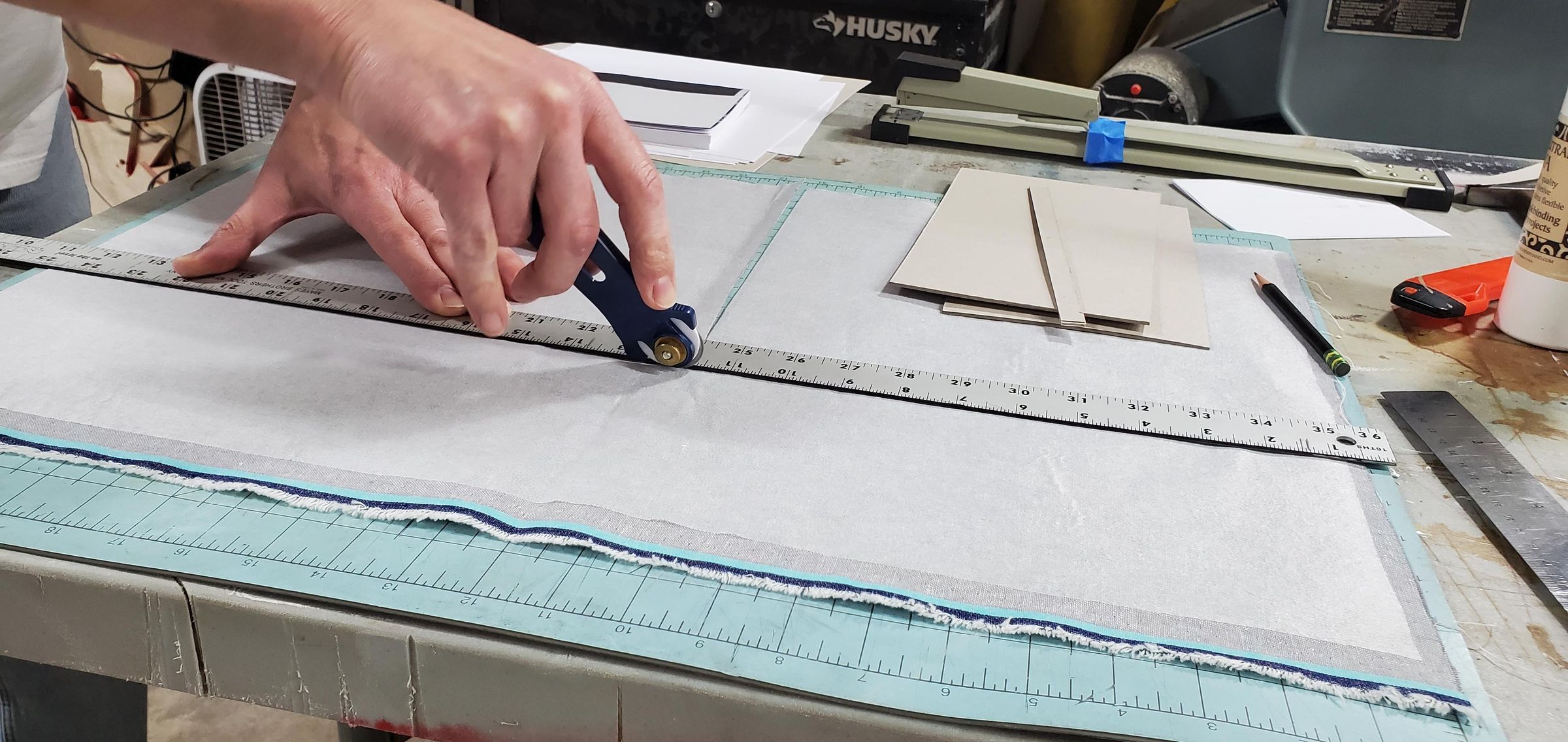 No Sew Book Binding - Easier Way to Make a Sketch Book? : 21 Steps ...