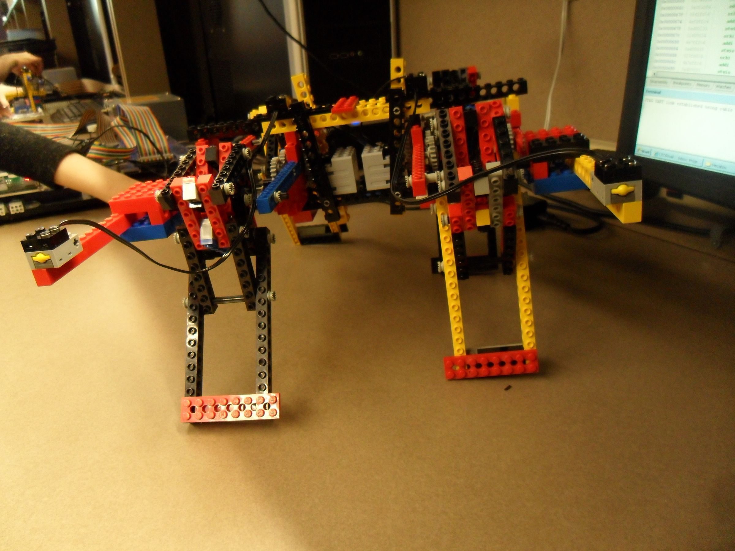 Quadroped Robot - (NIOSII Assembly) : 13 Steps (with Pictures ...