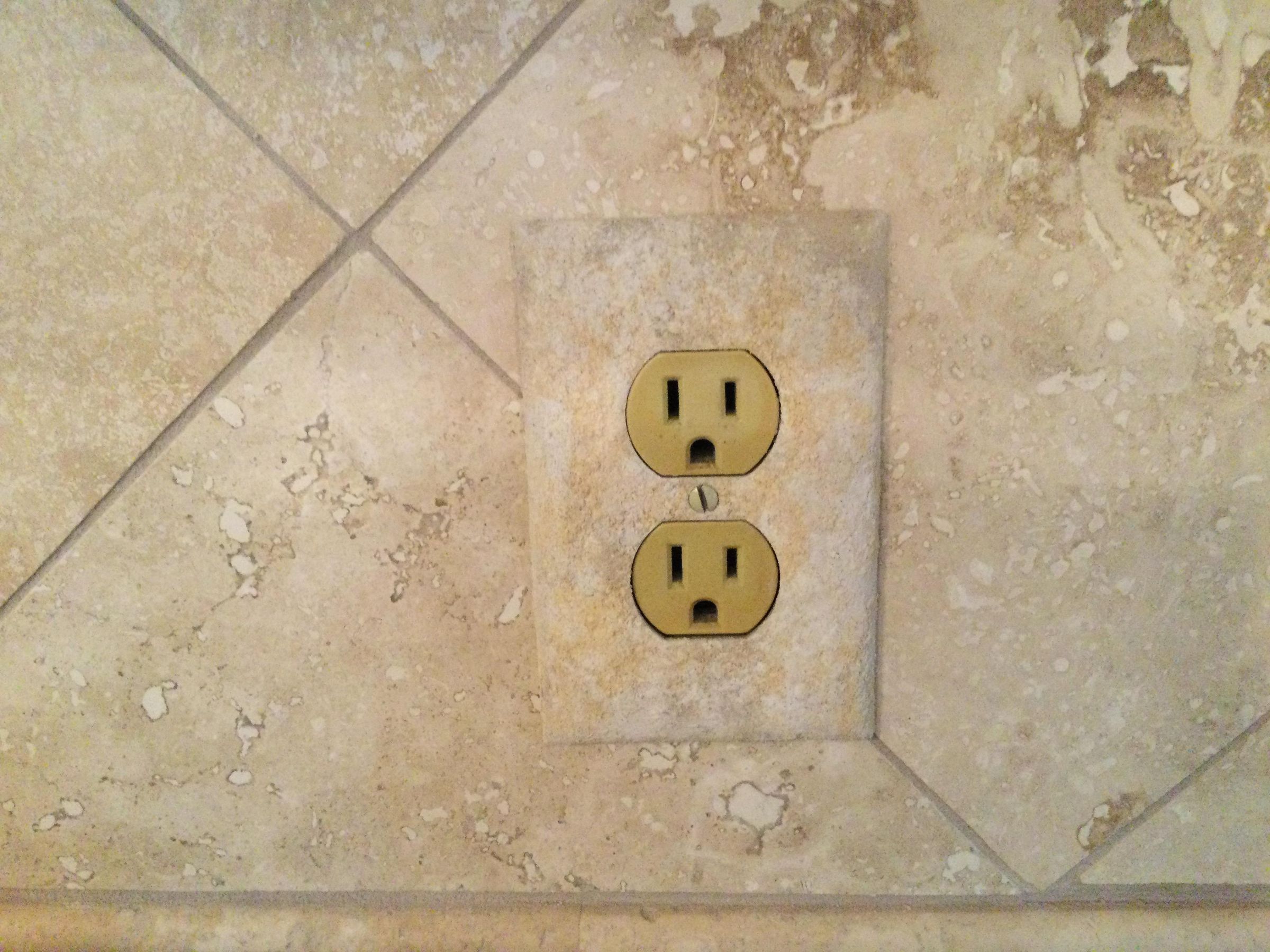 Customizing Switch Plates and Outlet Covers to Match Your Stone Tile ...