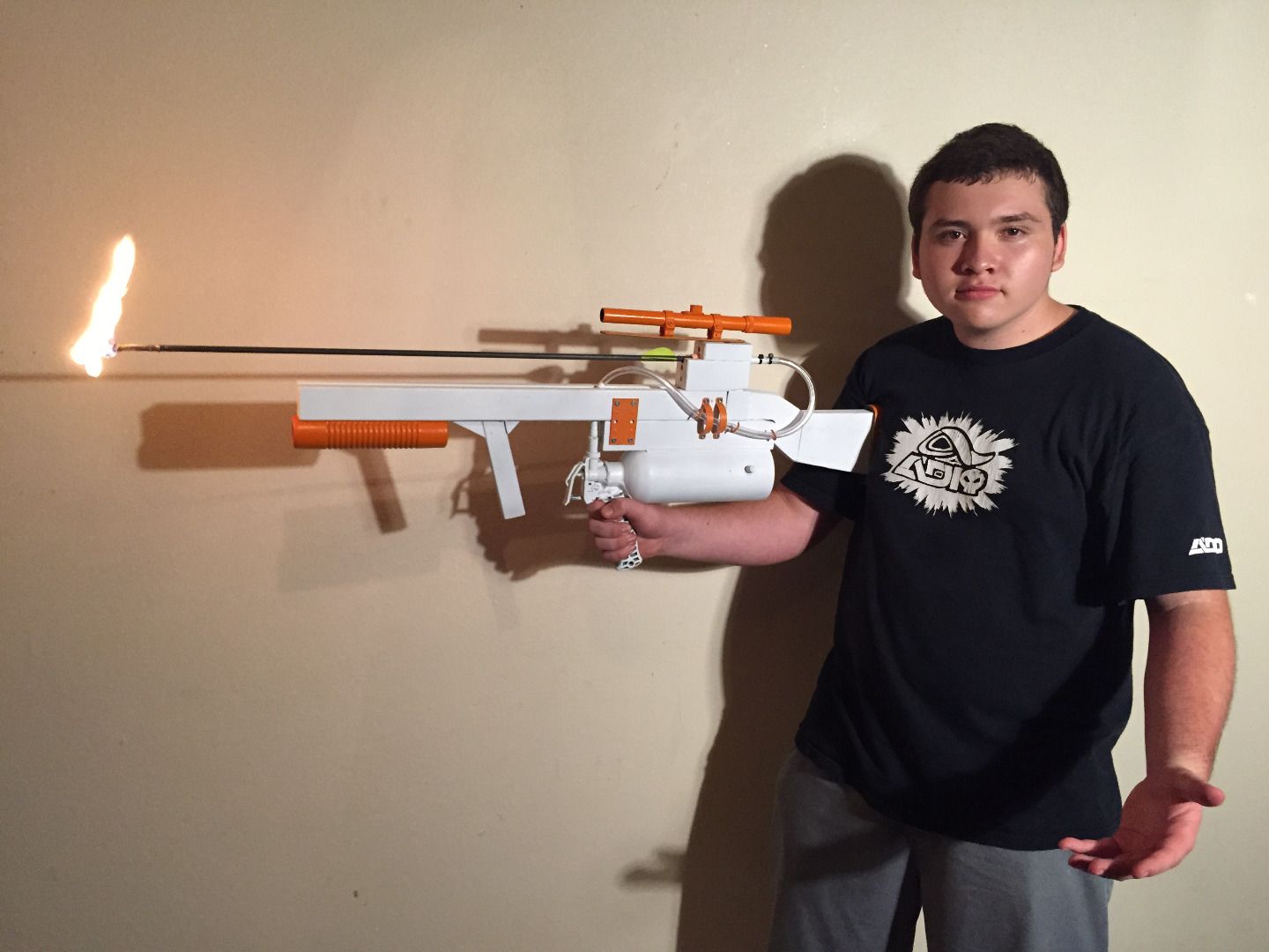 Pneumatic Arrow Gun, PAG-1 : 11 Steps - Instructables