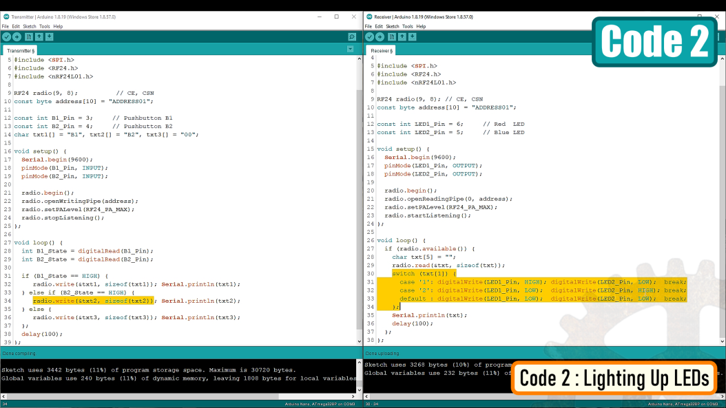Nrf24l01 Tutorial - Arduino Wireless Communication : 11 Steps (with 