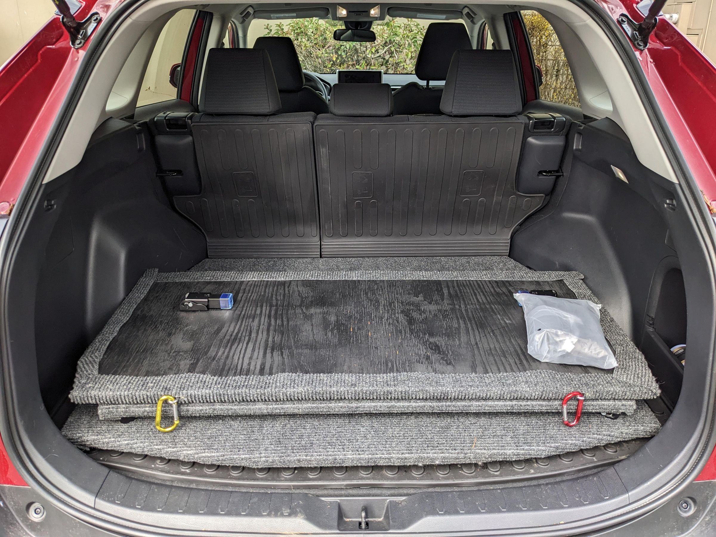RAV4 Car Camping Platform With Folding Legs : 5 Steps (with Pictures ...