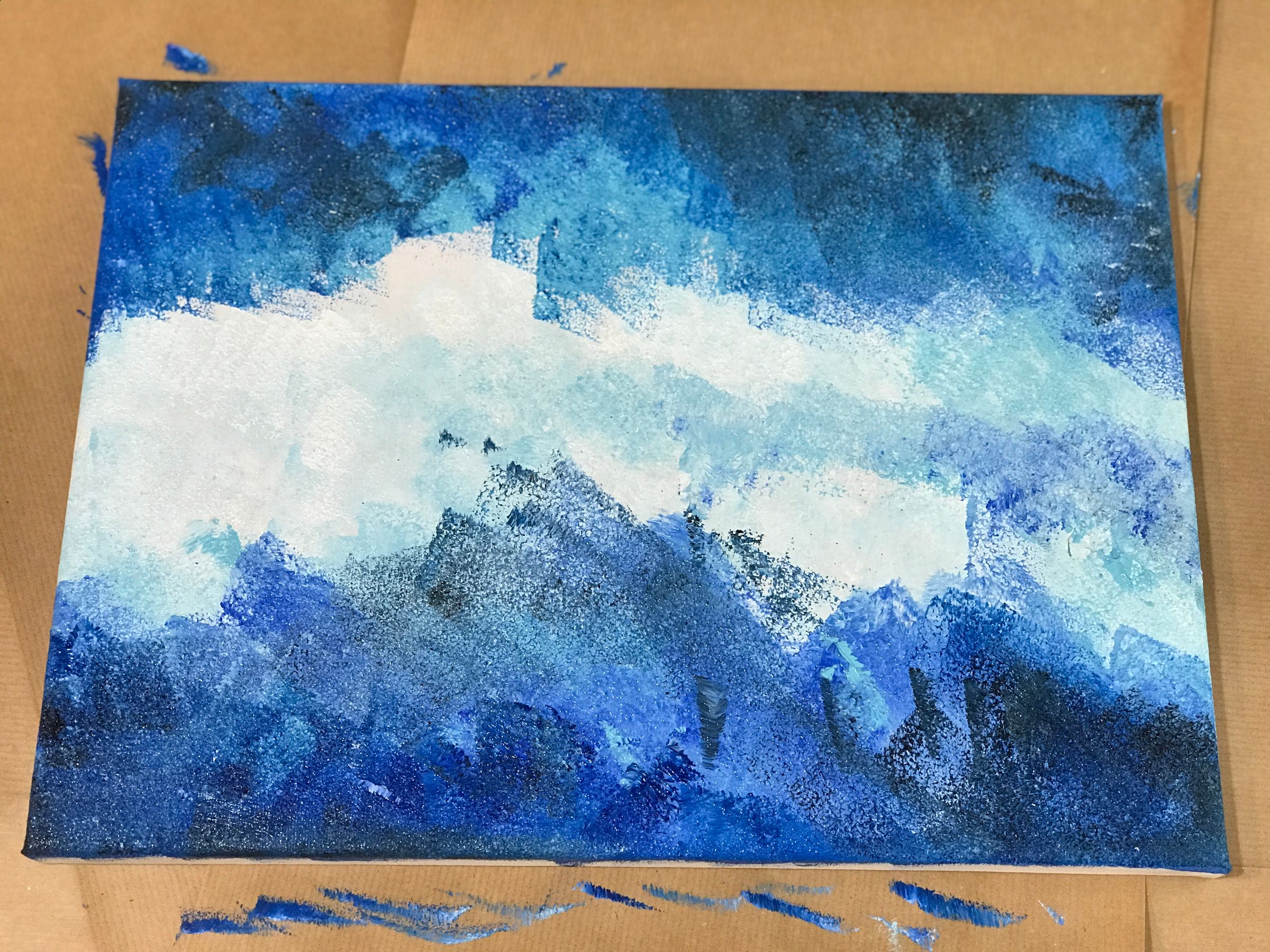 Glowing LED Galaxy Painting : 14 Steps (with Pictures) - Instructables