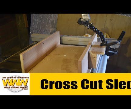 Cross Cut Sled : 5 Steps (with Pictures) - Instructables