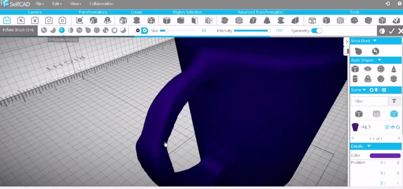 Modeling a Mug in SelfCAD : 3 Steps - Instructables