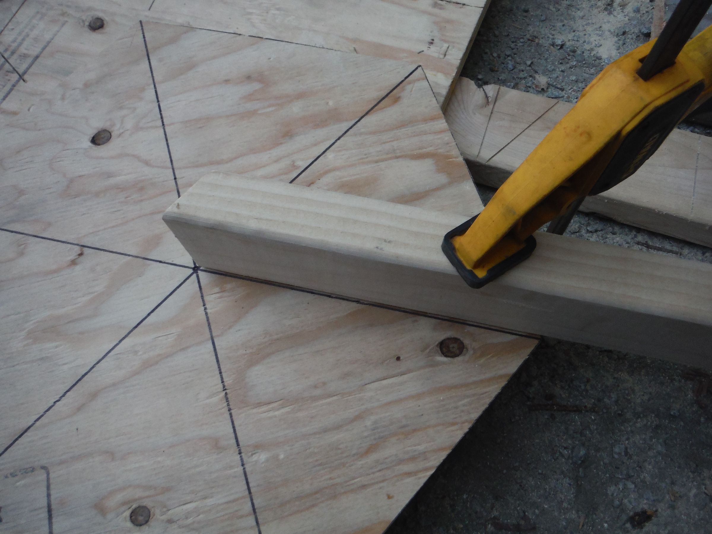 How to Build a Hexagonal Picnic Table : 18 Steps (with Pictures ...