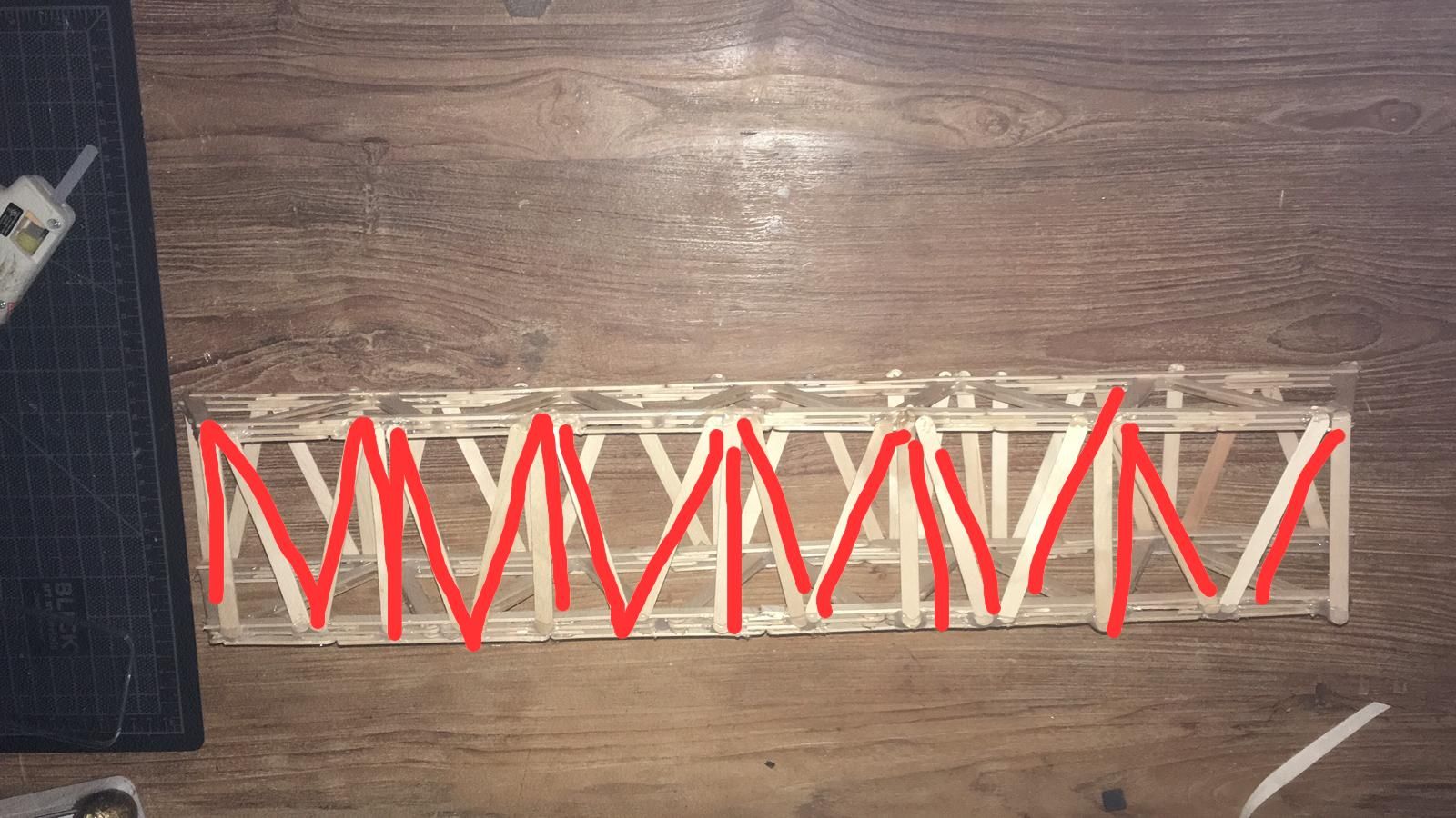 Warren Truss Popsicle Stick Bridge : 8 Steps - Instructables