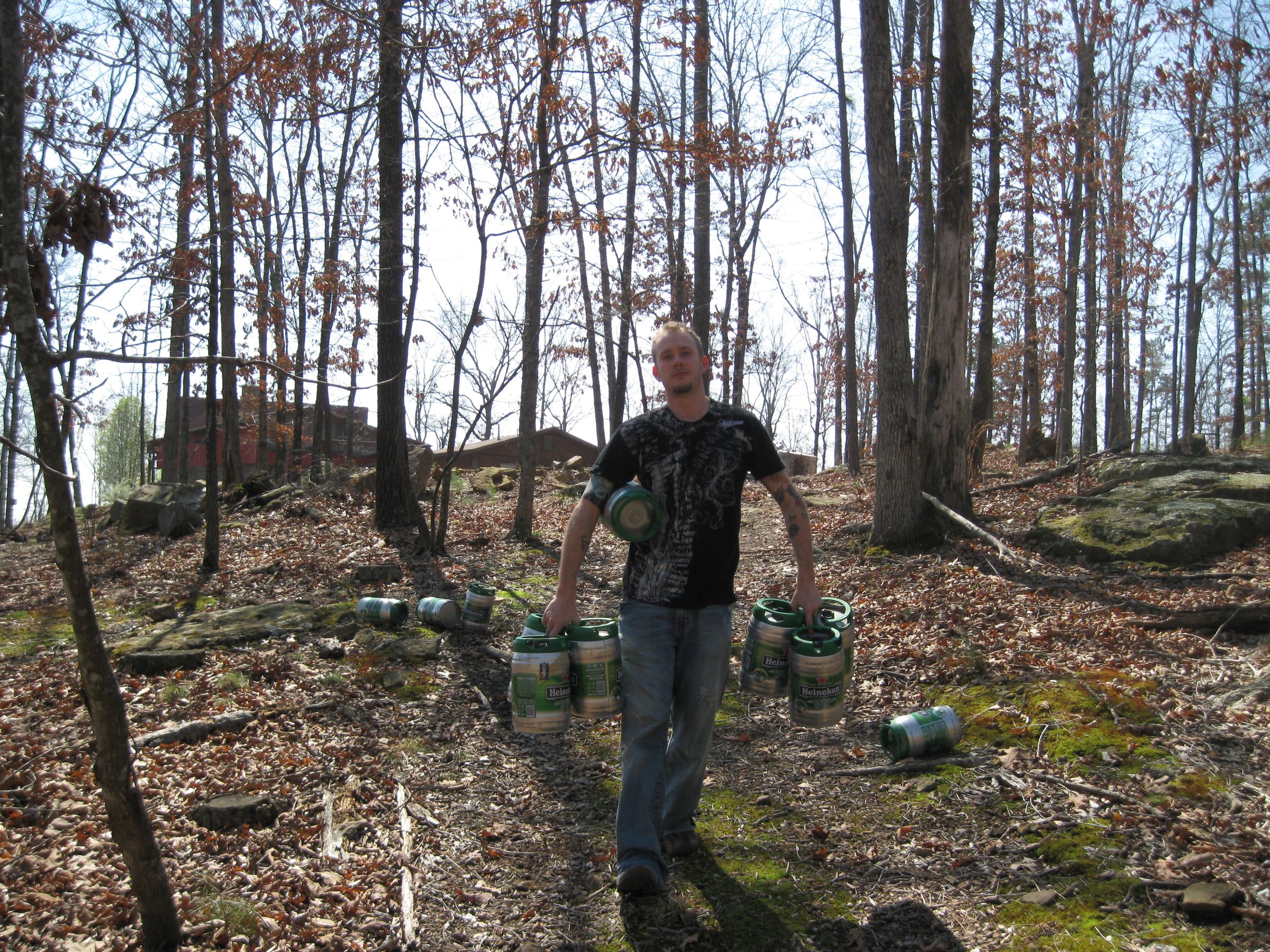 How to Build a Floating Dock Using Heineken Mini Kegs. : 5 Steps (with ...