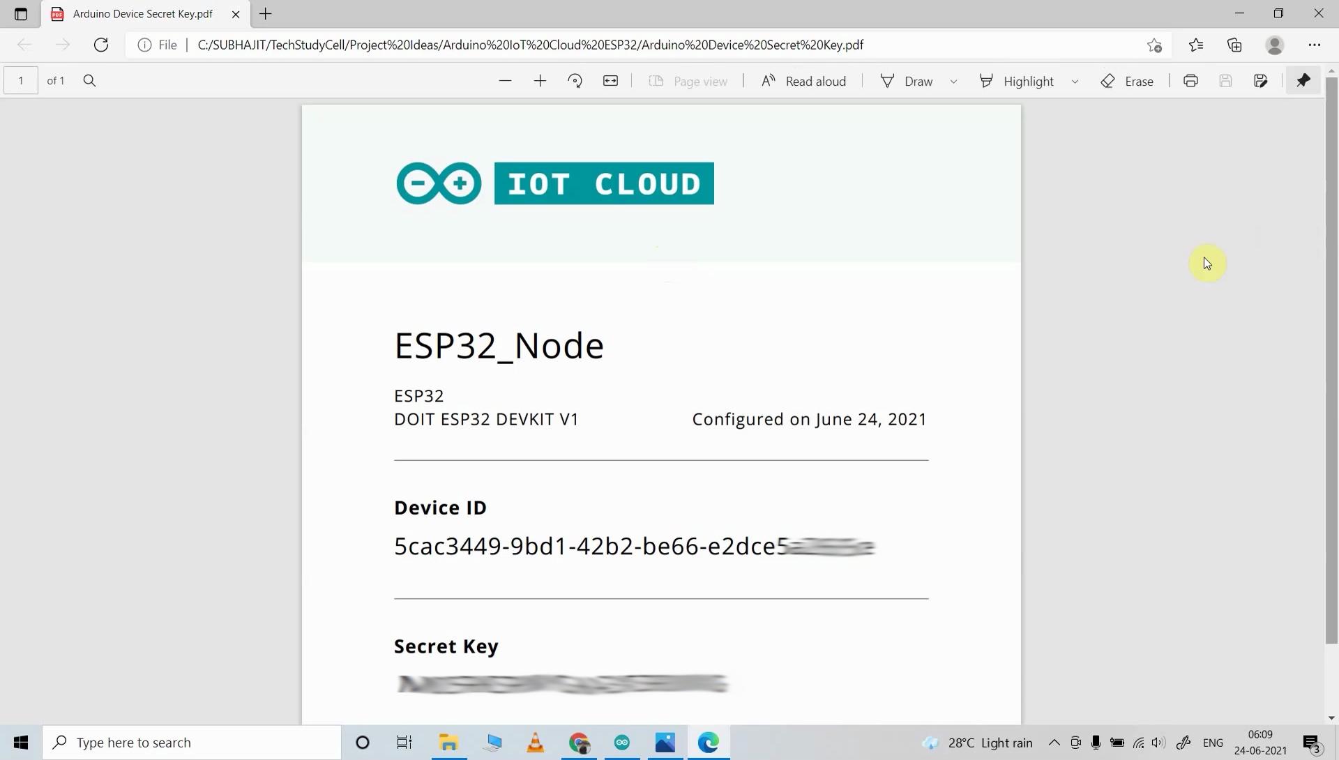 Arduino IoT Cloud ESP32 Alexa Voice Control Smart Home | IoT 2021 : 21 ...
