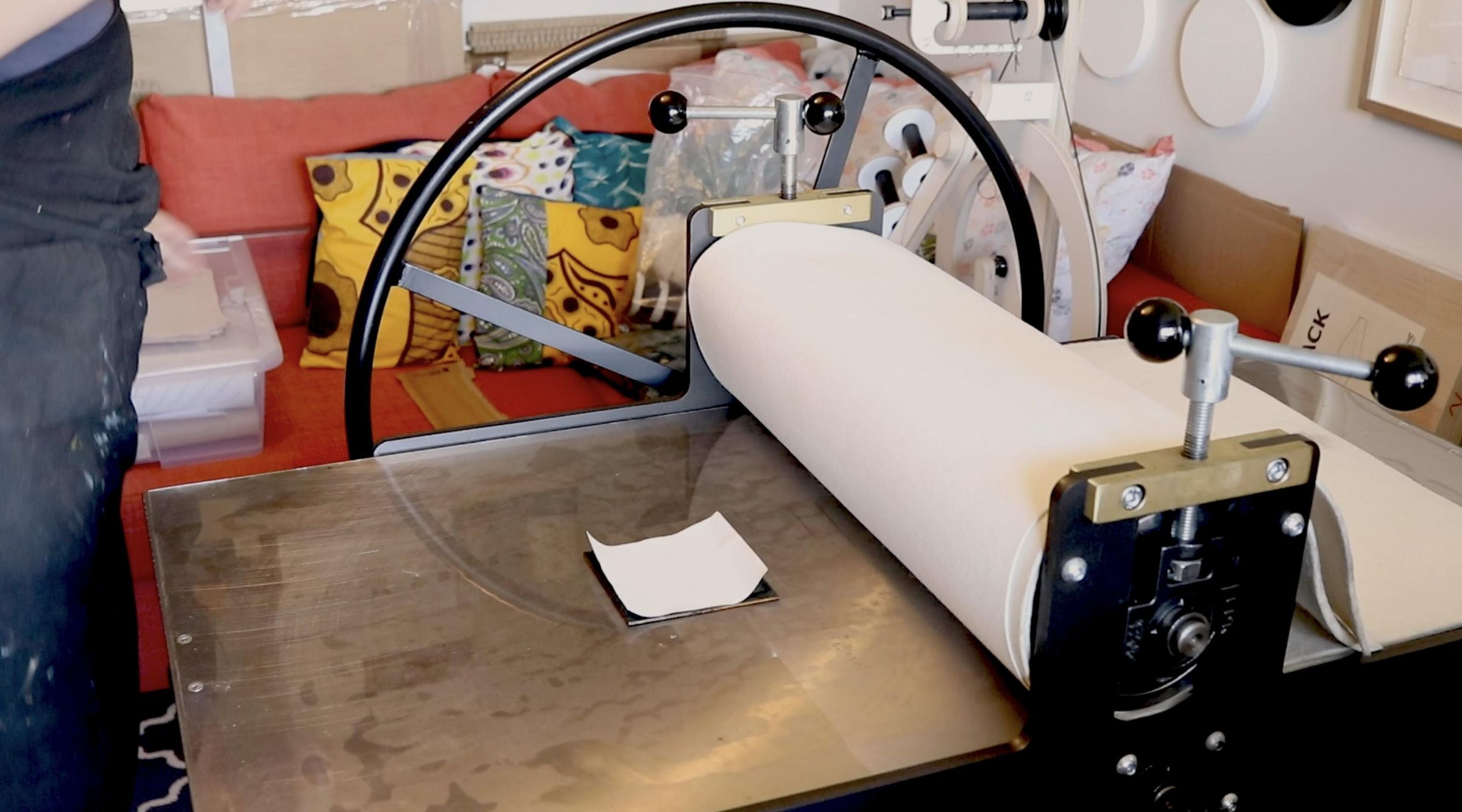 Sandpaper and Cardboard Collagraph Print : 9 Steps (with Pictures ...