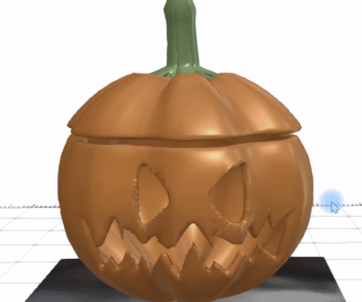 How to Create Halloween Pumpkin in SelfCAD : 4 Steps - Instructables