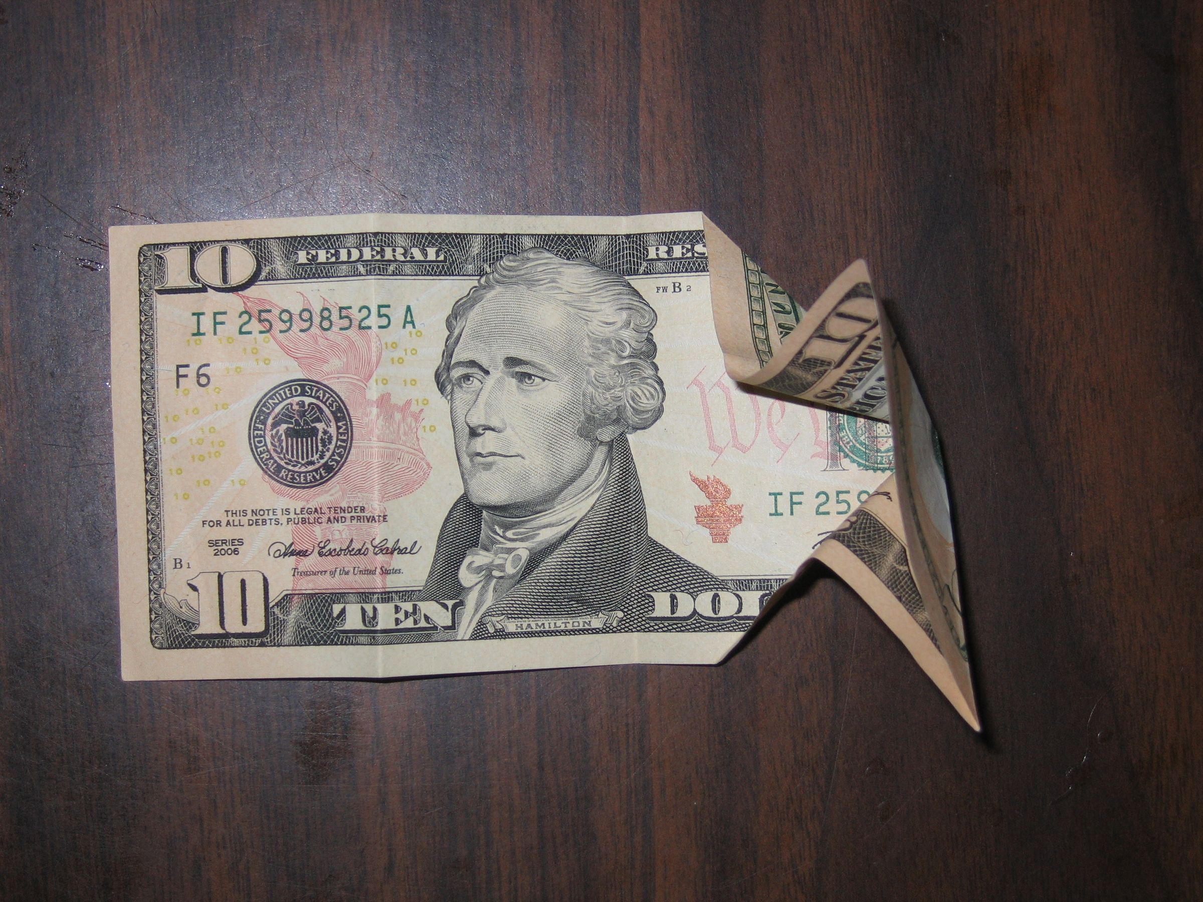 Fold a Dollar Bill Into an Impossibly Small Rectangle! : 14 Steps ...