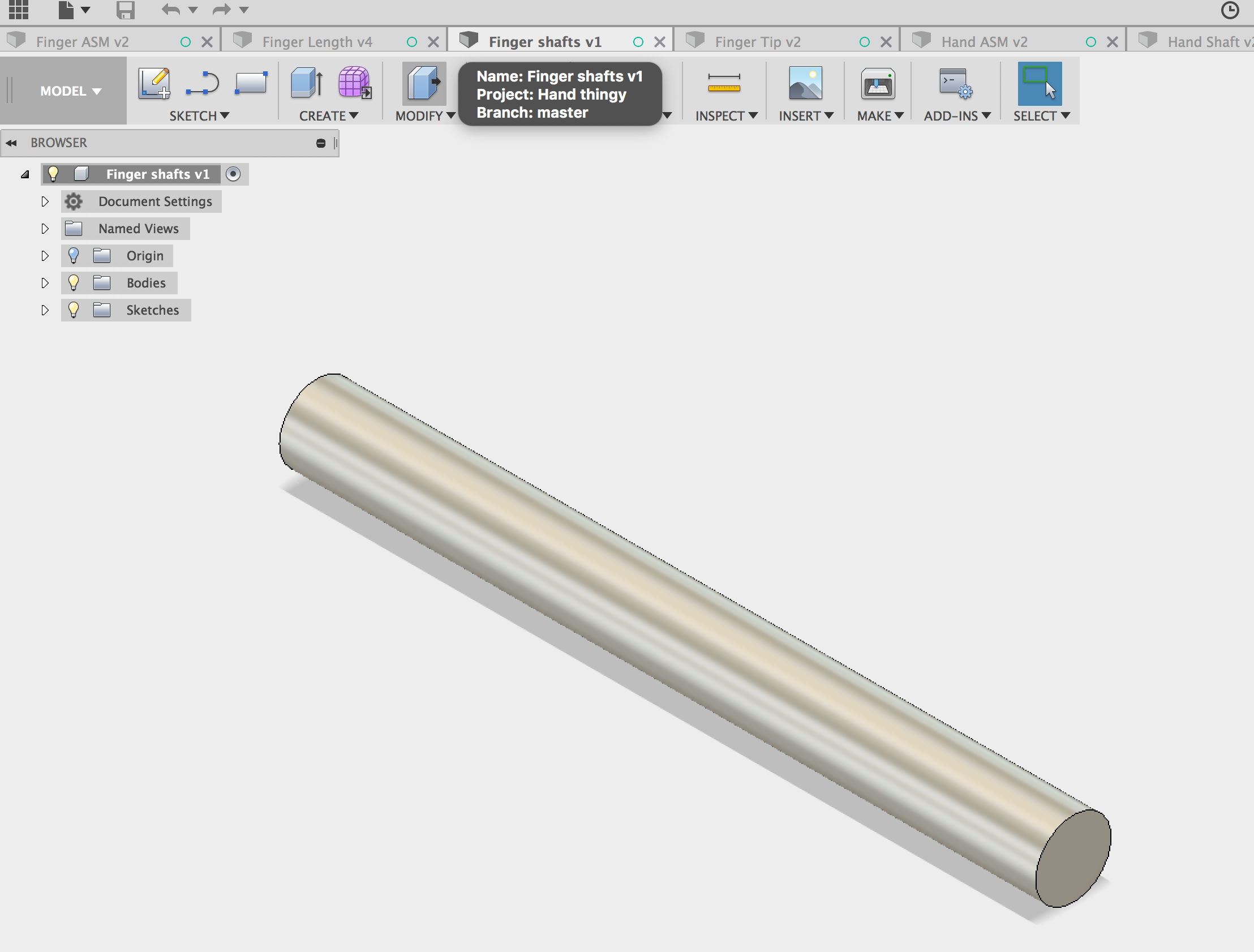 Fusion 360: Movable Hand : 4 Steps - Instructables