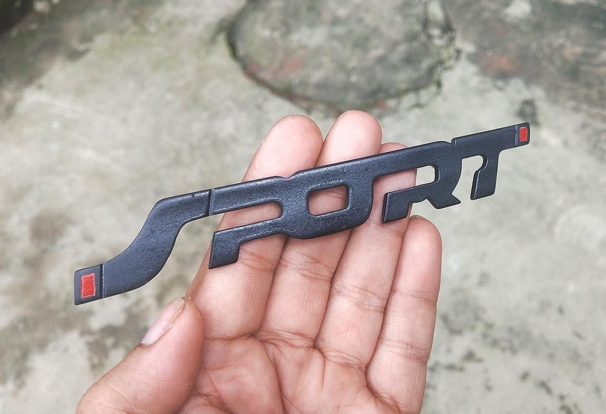 SPORT Logo 3D Car Sticker | Badge Emblem Decal for All Cars : 9 Steps ...