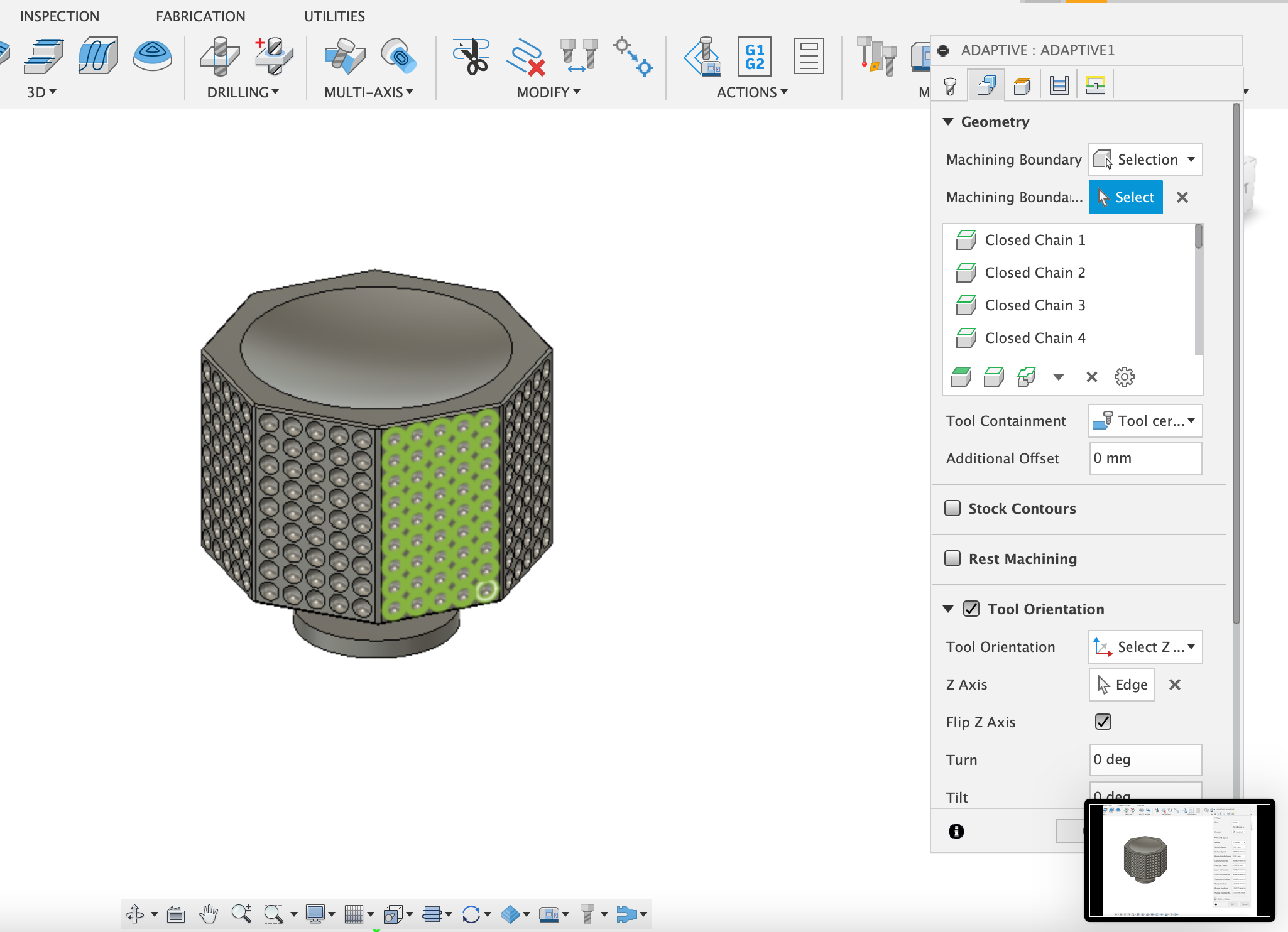 5-Axis CNC Milled Knob Using Fusion 360 Manufacturing : 22 Steps (with ...