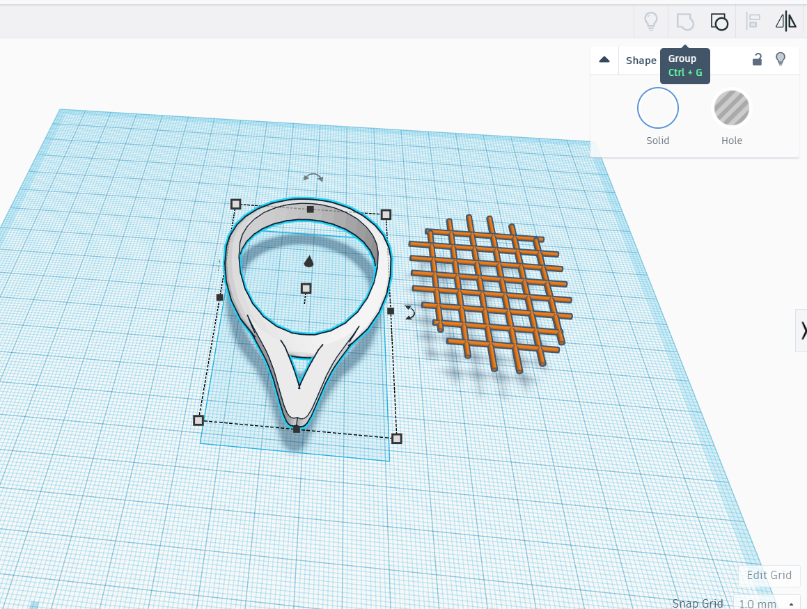 How to Make a Tennis Racket on Tinkercad (Instructable) : 18 Steps ...