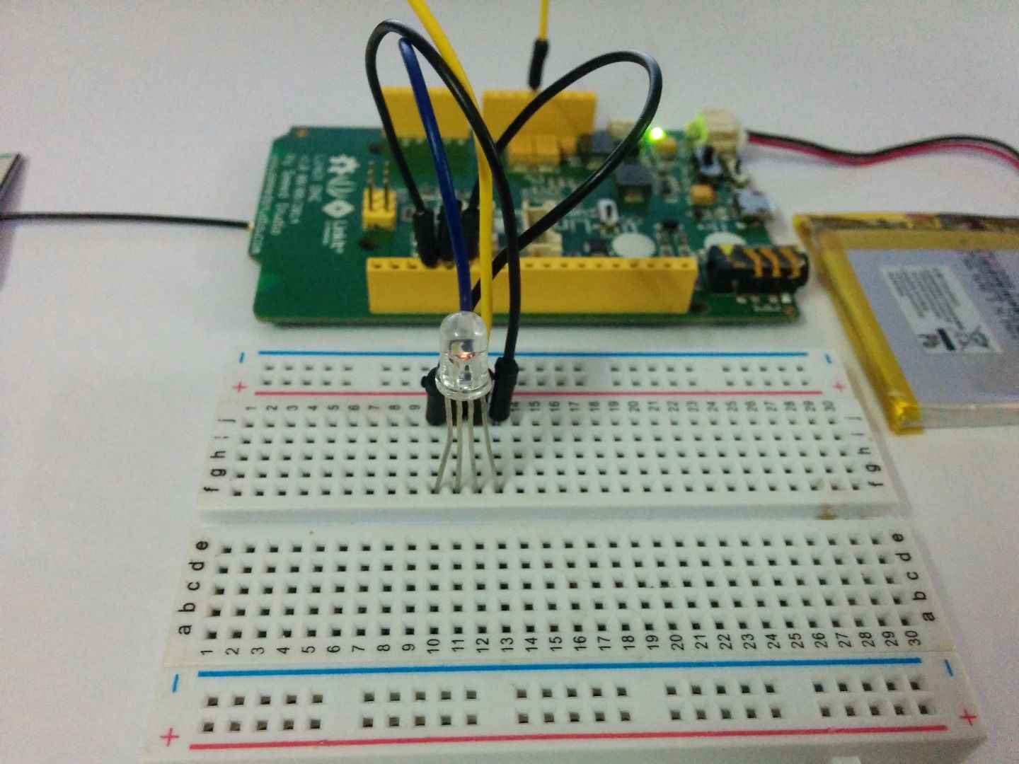 IoT With LinkIt One - RGB LED : 5 Steps - Instructables