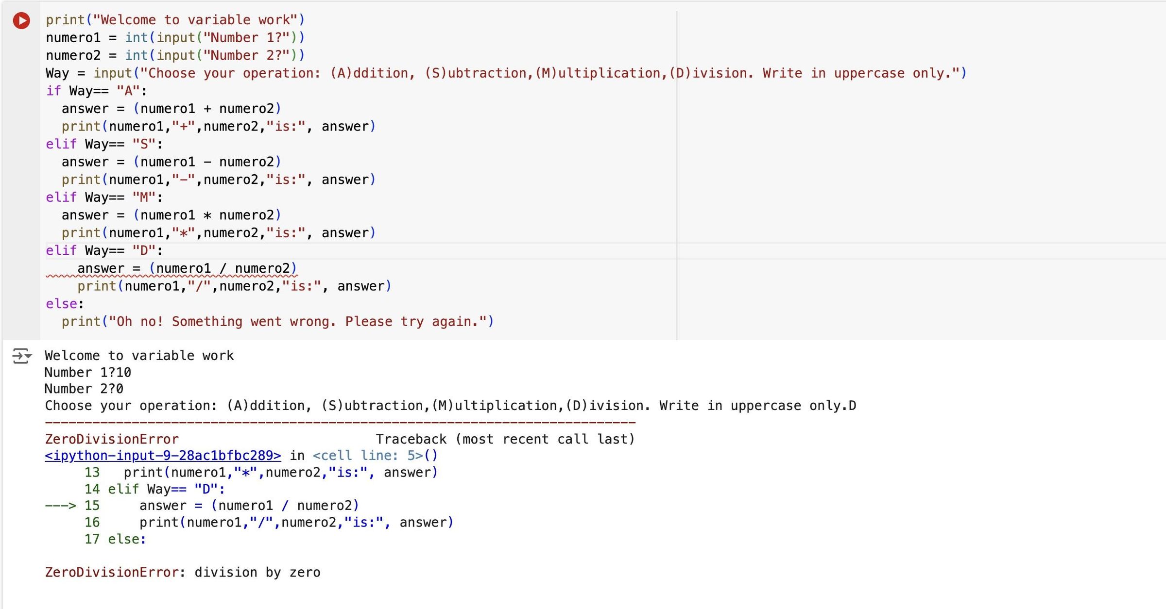 Basics of Python - 2 Digit Calculator : 6 Steps - Instructables