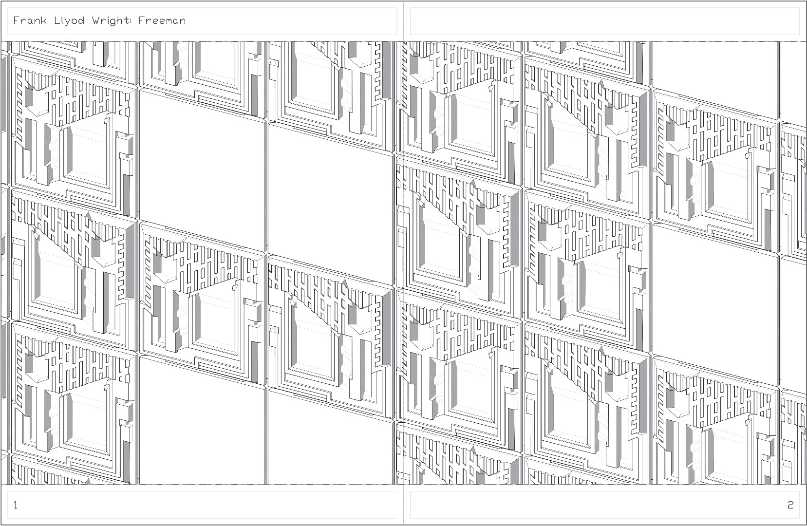 Frank Lloyd Wright Concrete "Textile" Block - Instructables