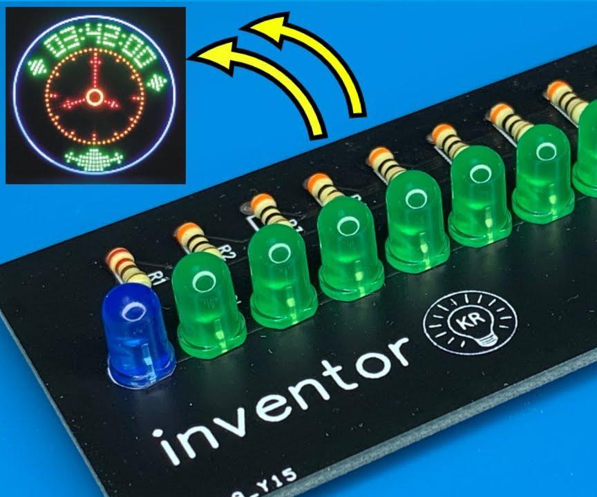 Propeller LED Pendulum Clock - Instructables