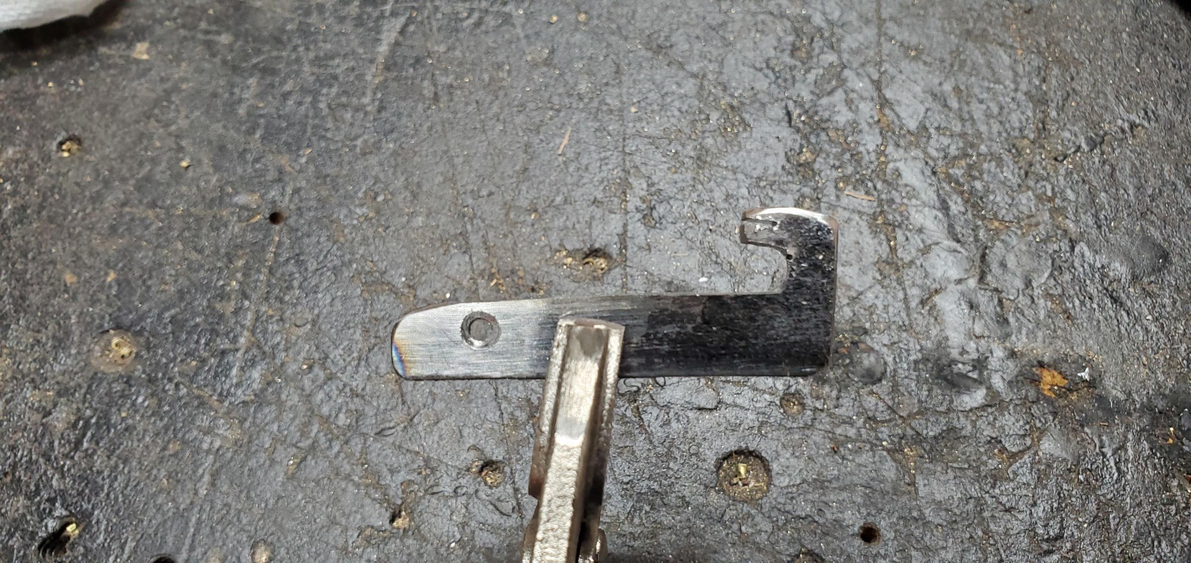 Skeleton in a Hanging Cage From Scrap Metal - Yard Decoration : 11 ...