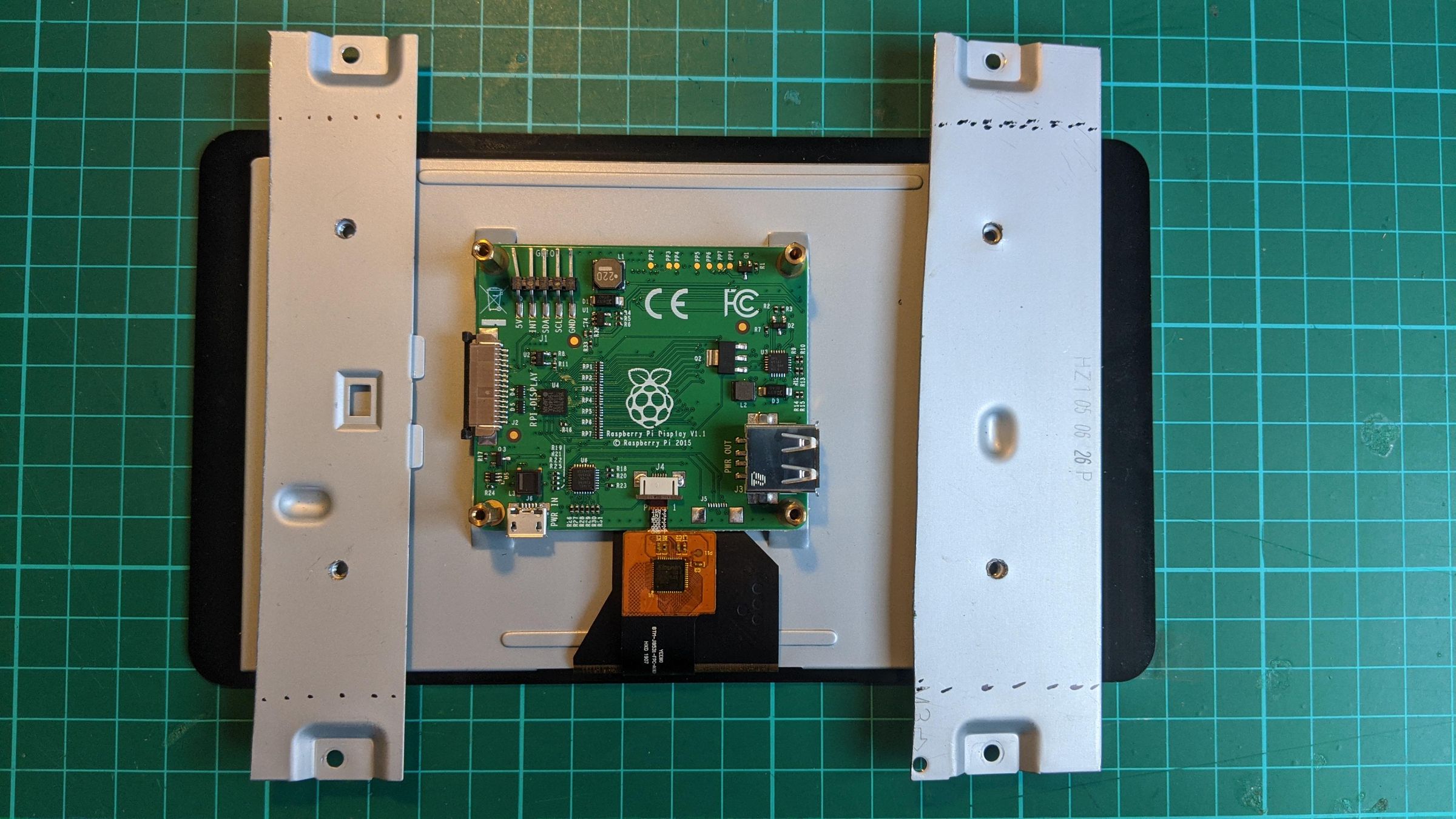 Flush Mount Raspberry Pi 7" Touchscreen : 3 Steps - Instructables