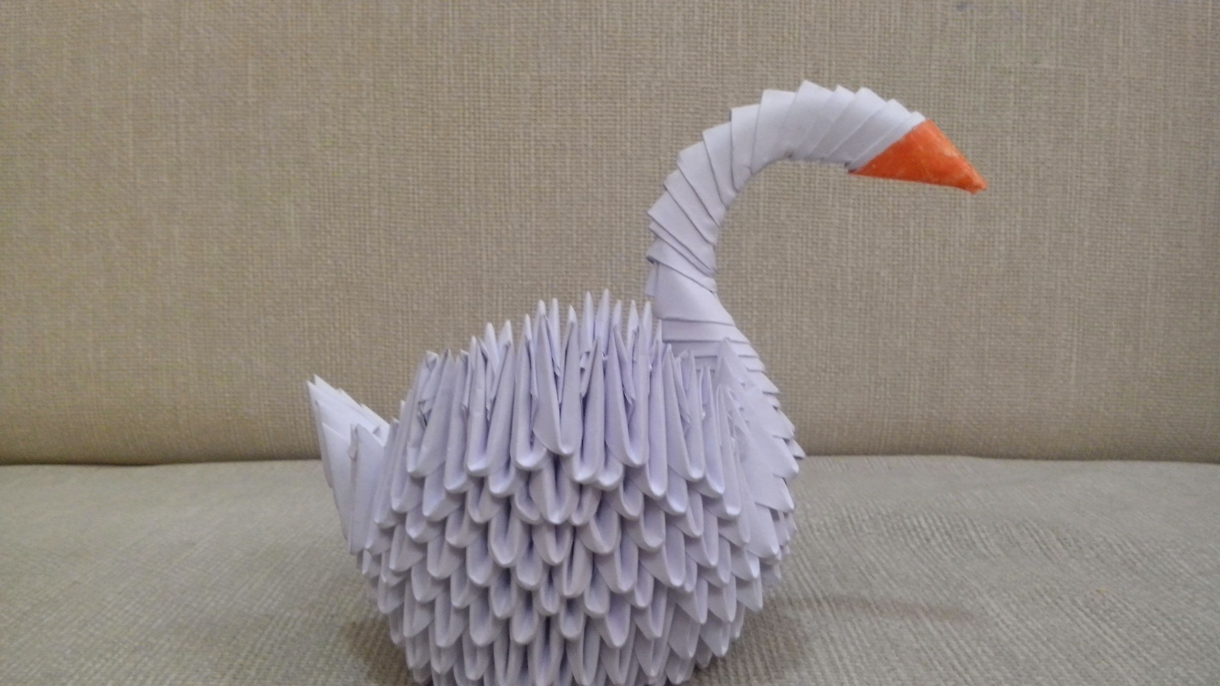 3D Origami Swan : 12 Steps - Instructables