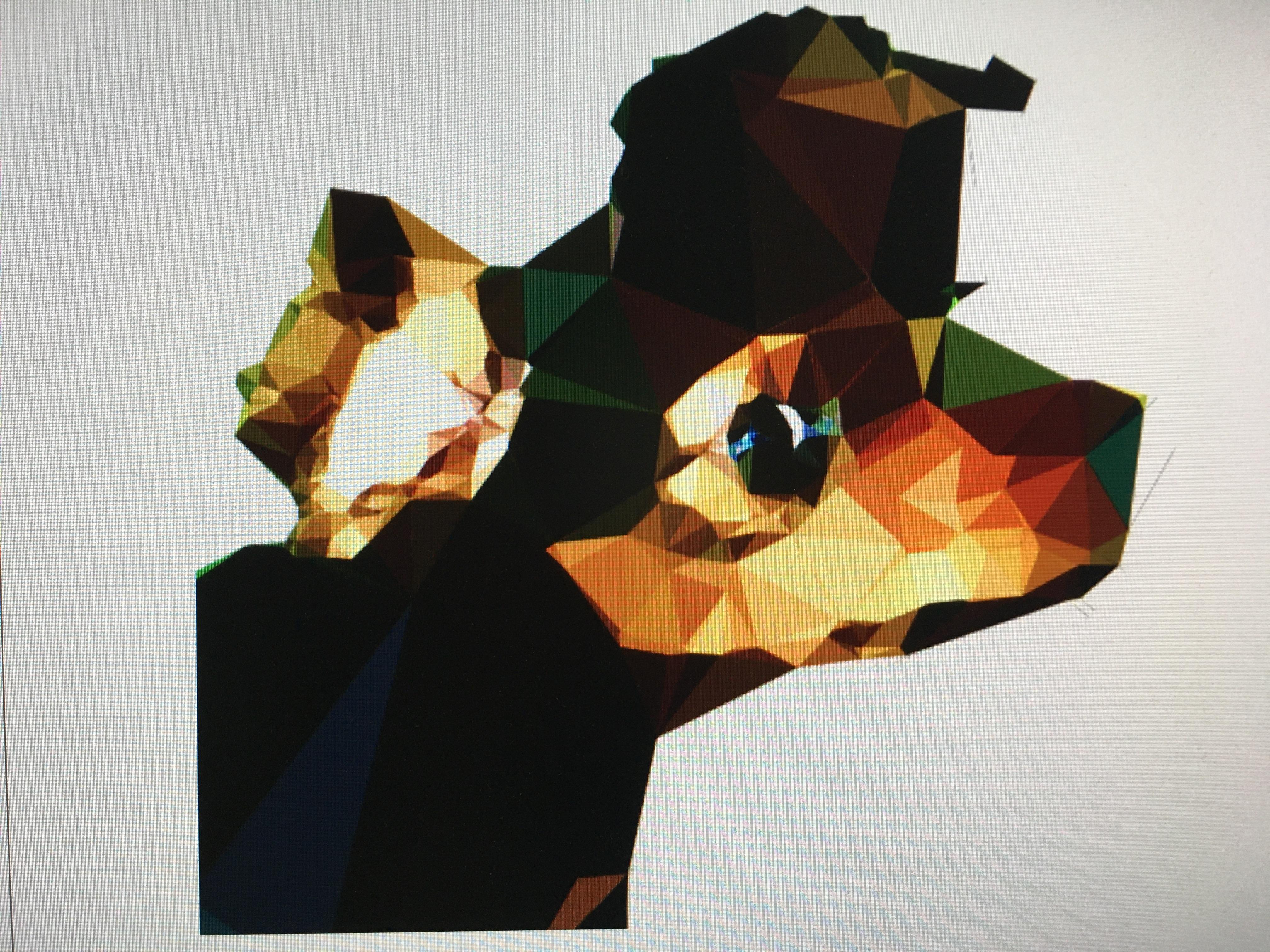 Low Poly Acrylic Painting Art From a Photo : 5 Steps (with Pictures ...