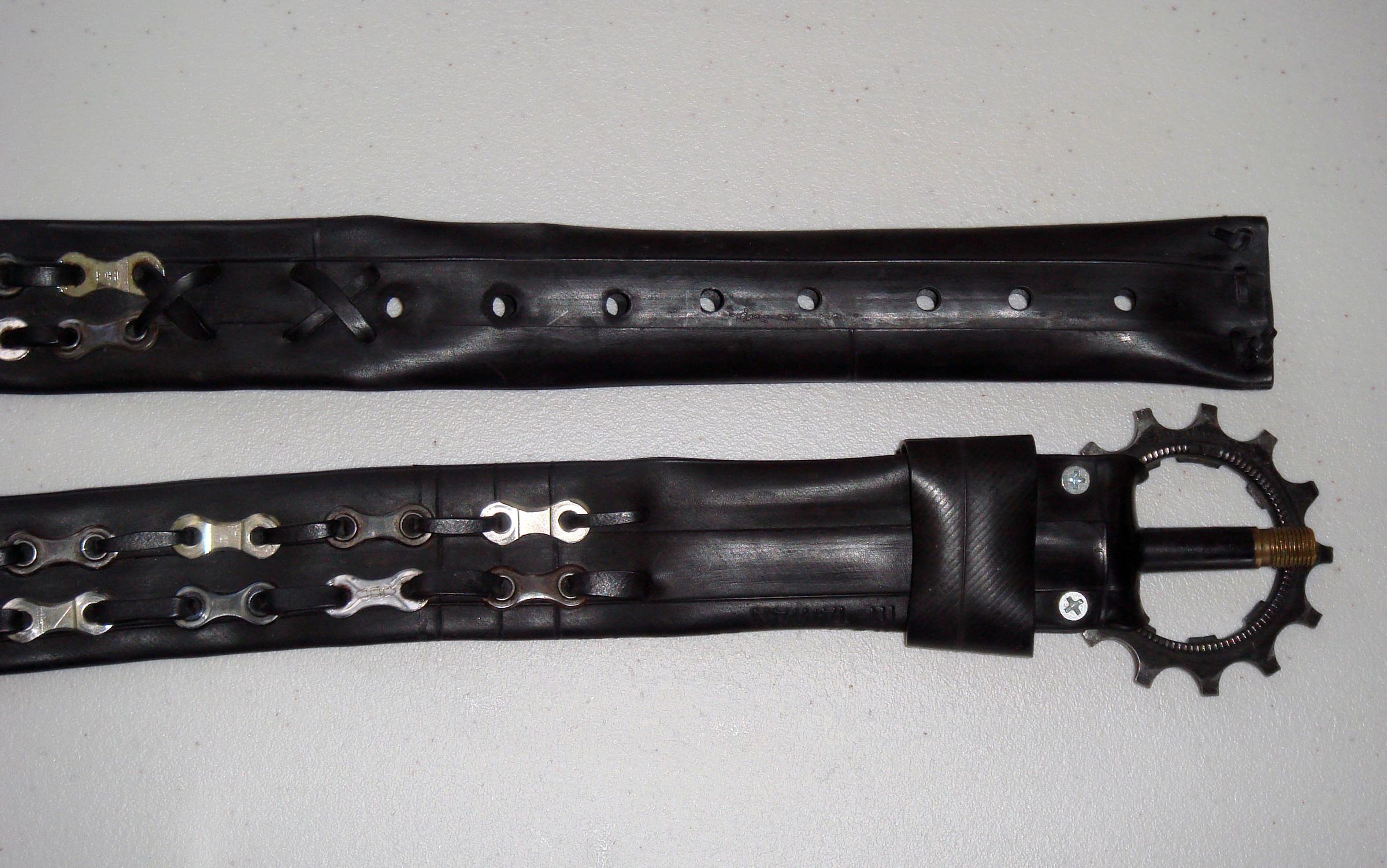 Sprocket & Innertube Belt : 7 Steps (with Pictures) - Instructables