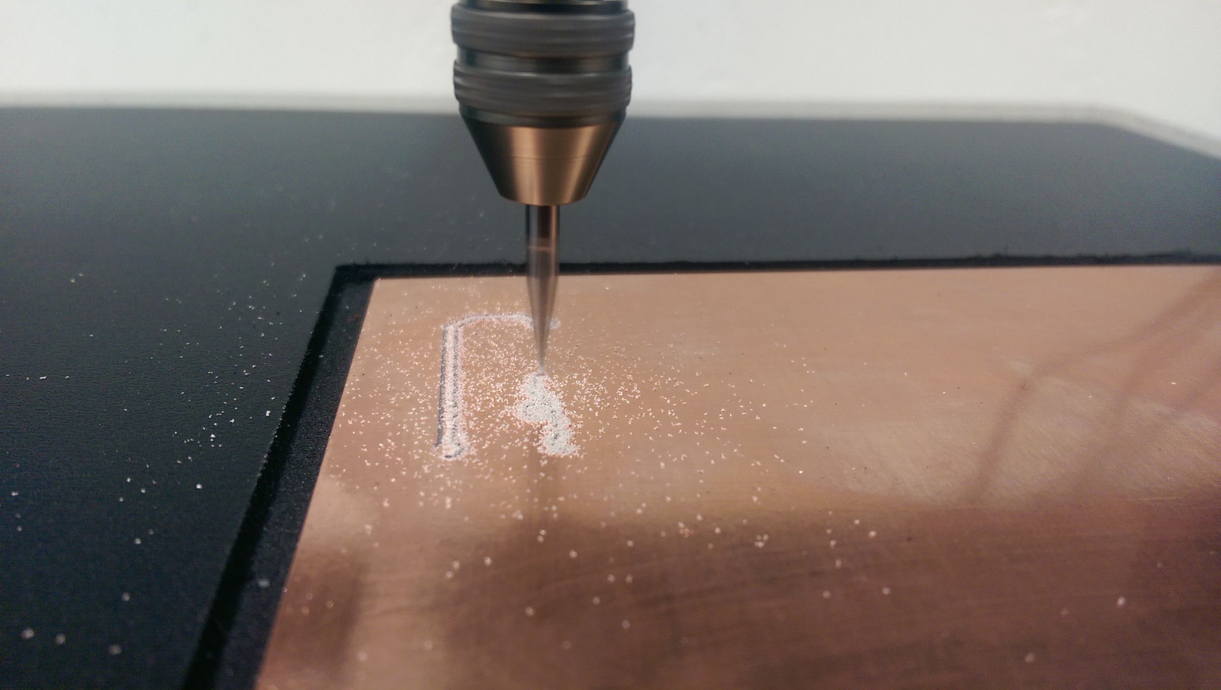 PCB Isolation Track Milling With MyDIYCNC Desktop CNC Machine : 7 Steps ...