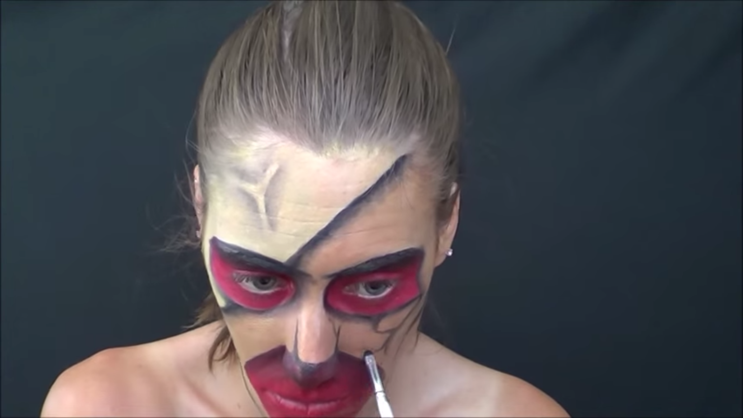 Fallout 3 Ghoul Mask Makeup Transformation : 12 Steps (with Pictures ...