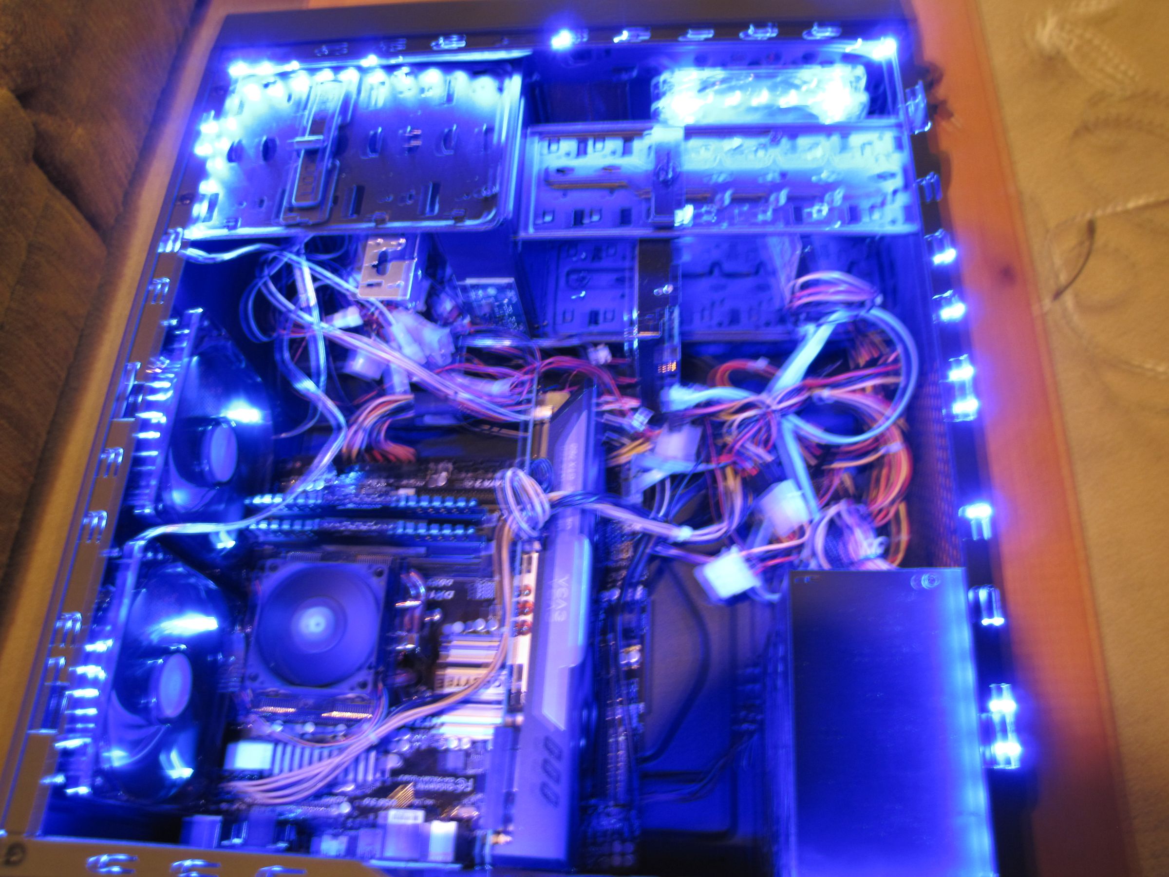 Custom Desktop Computer Lighting : 3 Steps - Instructables