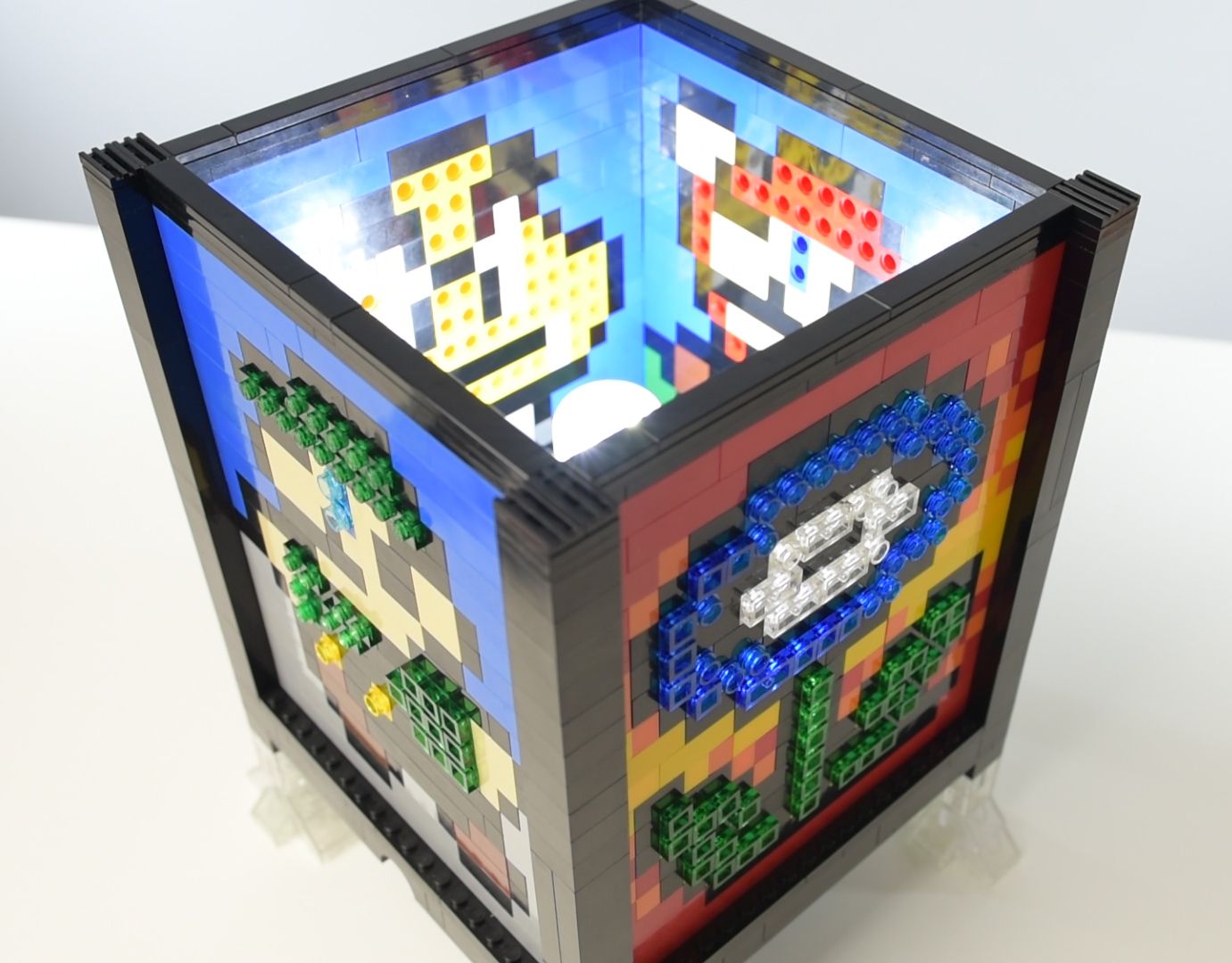 Bedazzled Mosaic LEGO Sprite Lamps : 6 Steps (with Pictures ...