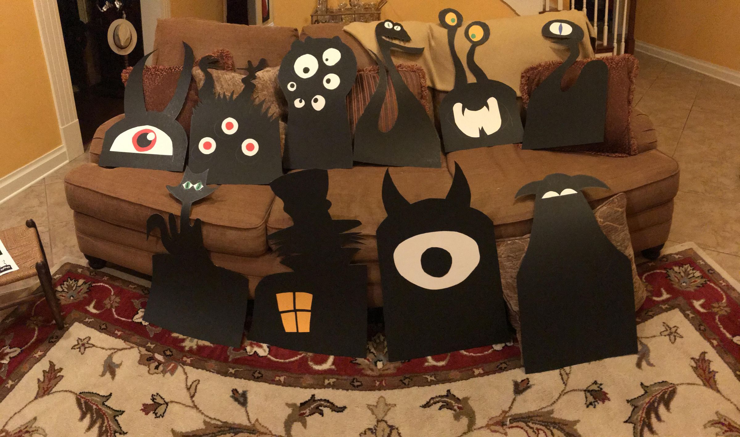 Haunt Your House With Window Monsters! : 5 Steps (with Pictures ...