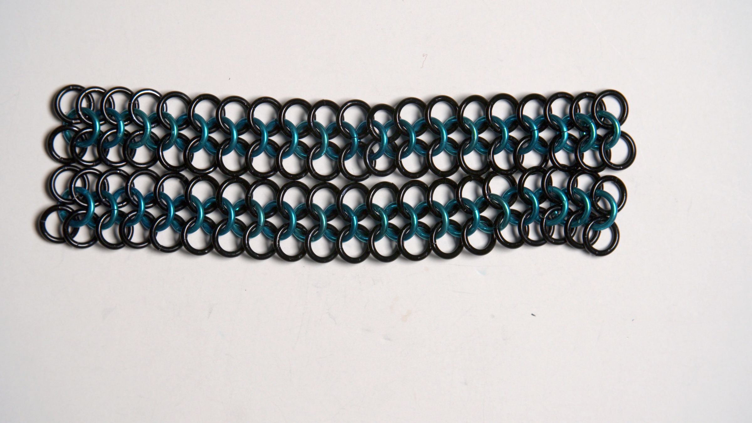 Make a Simple Chainmail Cuff Bracelet : 7 Steps (with Pictures ...