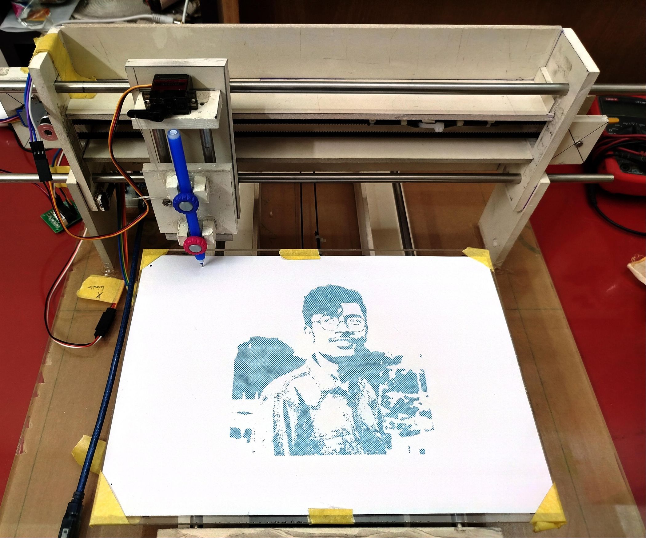 DIY Arduino Based Pen Plotter Using 28byj-48 Stepper Motor : 10 Steps ...