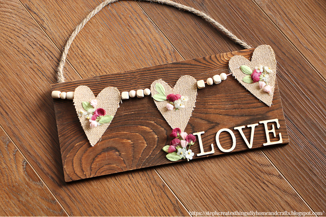 DIY HEART GARLAND HANGING DECORATION : 6 Steps (with Pictures ...