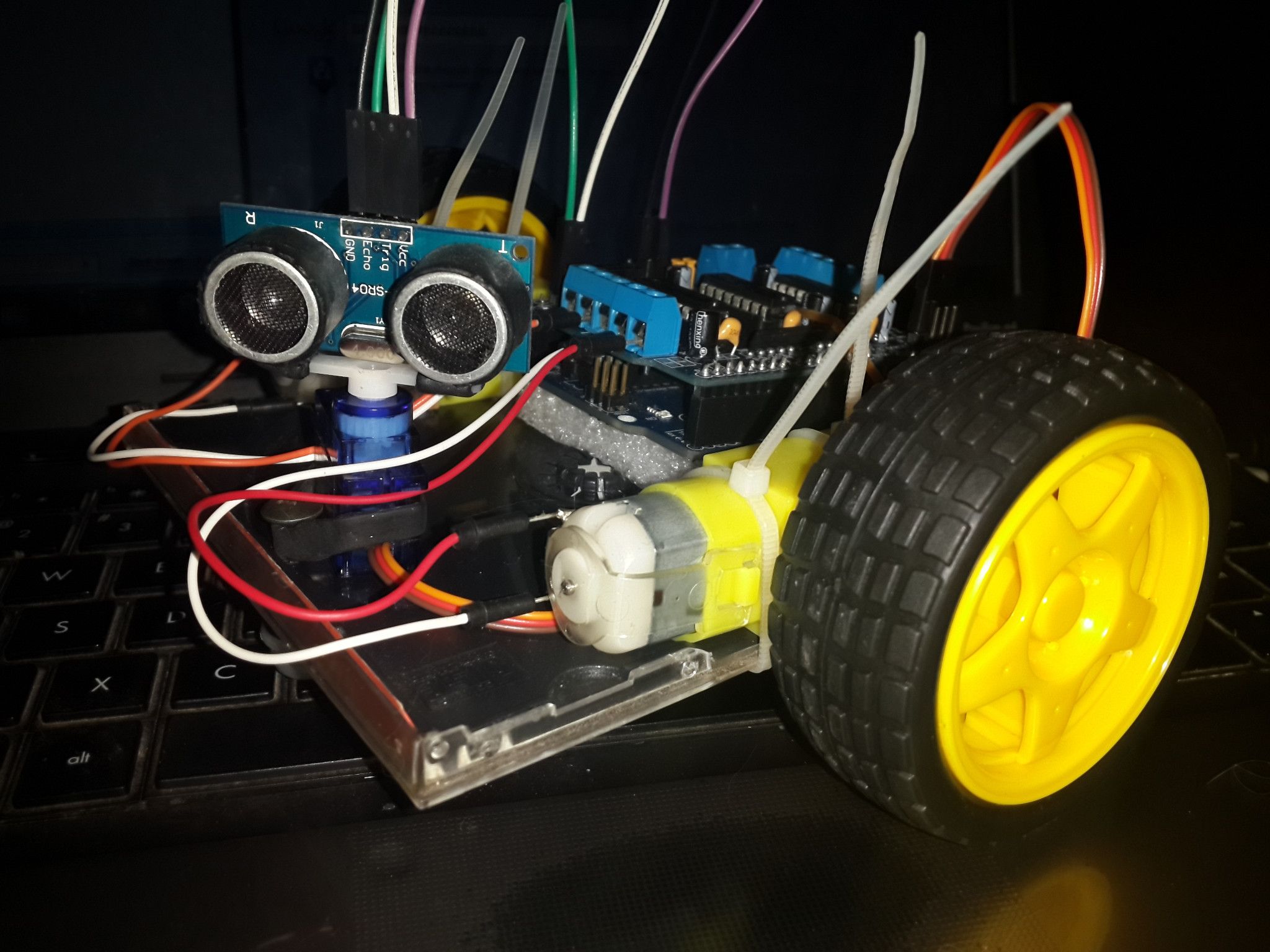 Arduino HC-SR04 Ultrasonic Rover : 5 Steps (with Pictures) - Instructables