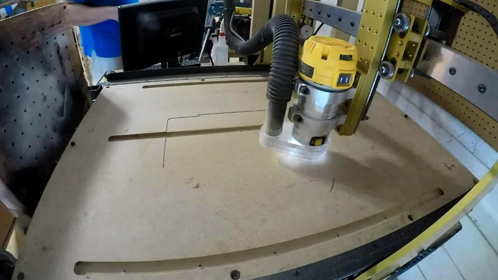 Level CNC Router Table Via Flycutting and Extra Support : 3 Steps (with ...