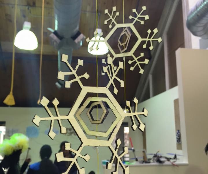 Kinetic Snowflakes : 4 Steps (with Pictures) - Instructables