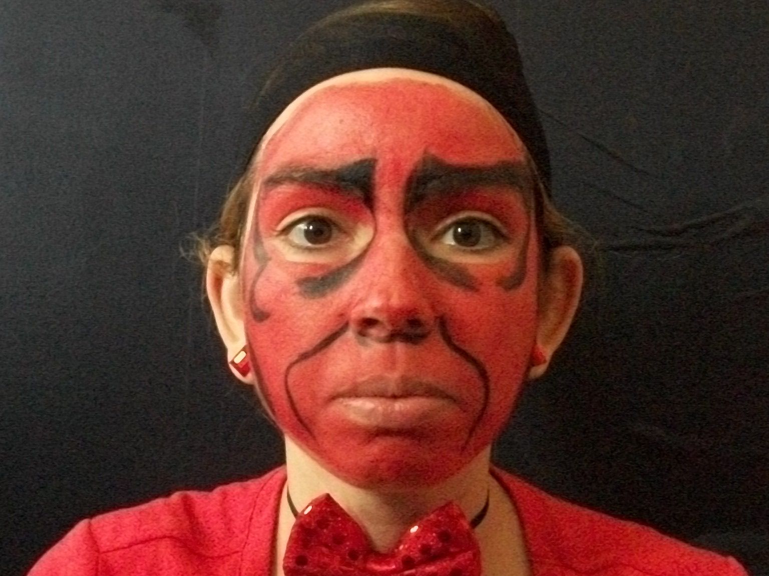 Red Devil Face Paint : 7 Steps (with Pictures) - Instructables