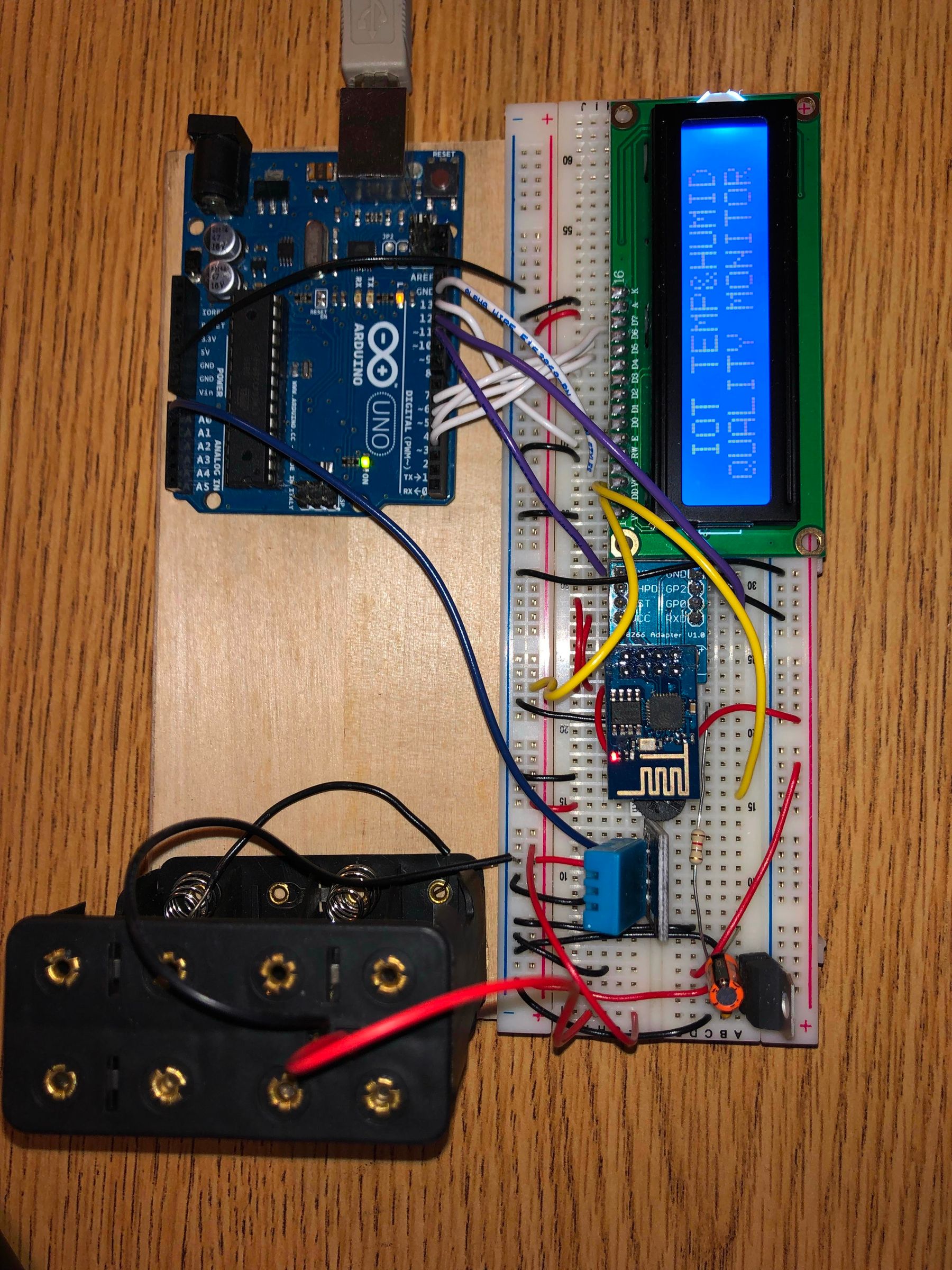 Temperature and Humidity Sensor : 7 Steps - Instructables