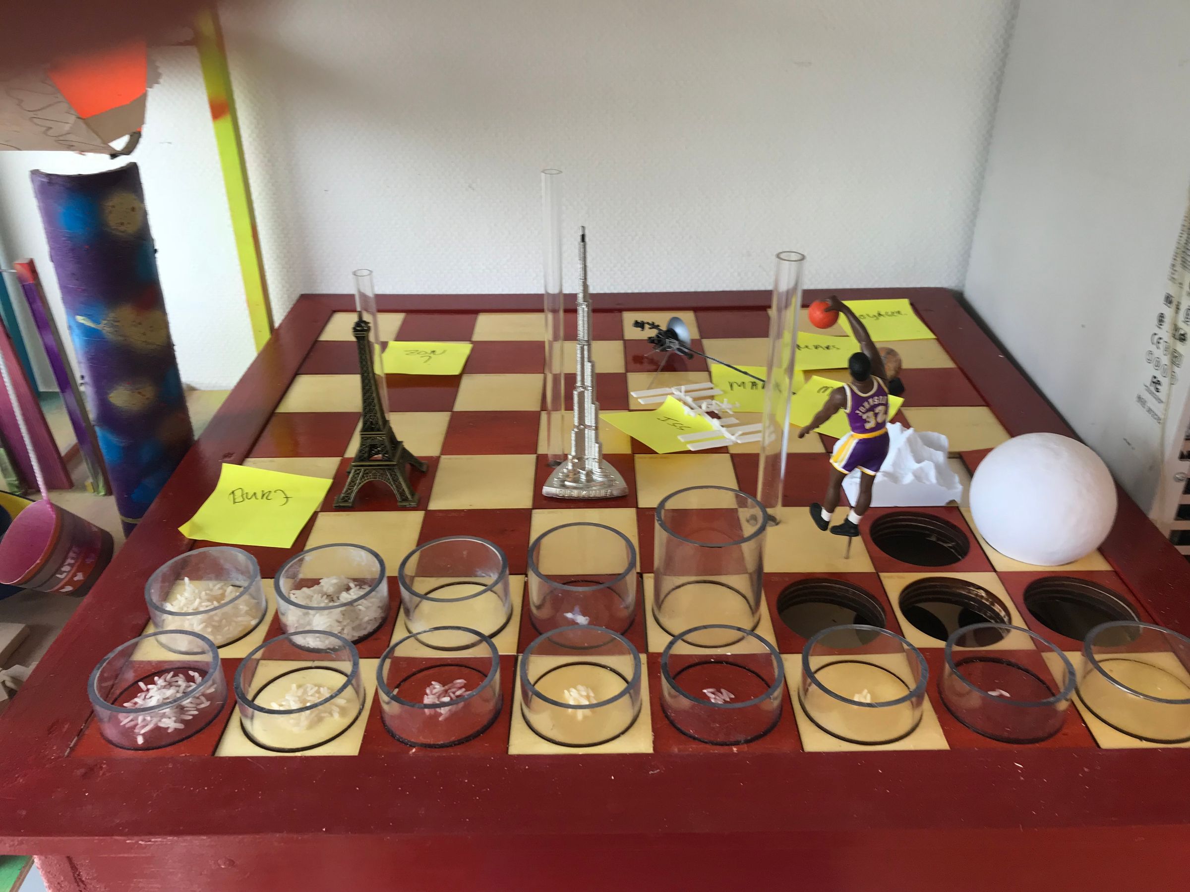 Chess Board With Rice: Exponential Growth : 11 Steps (with Pictures ...