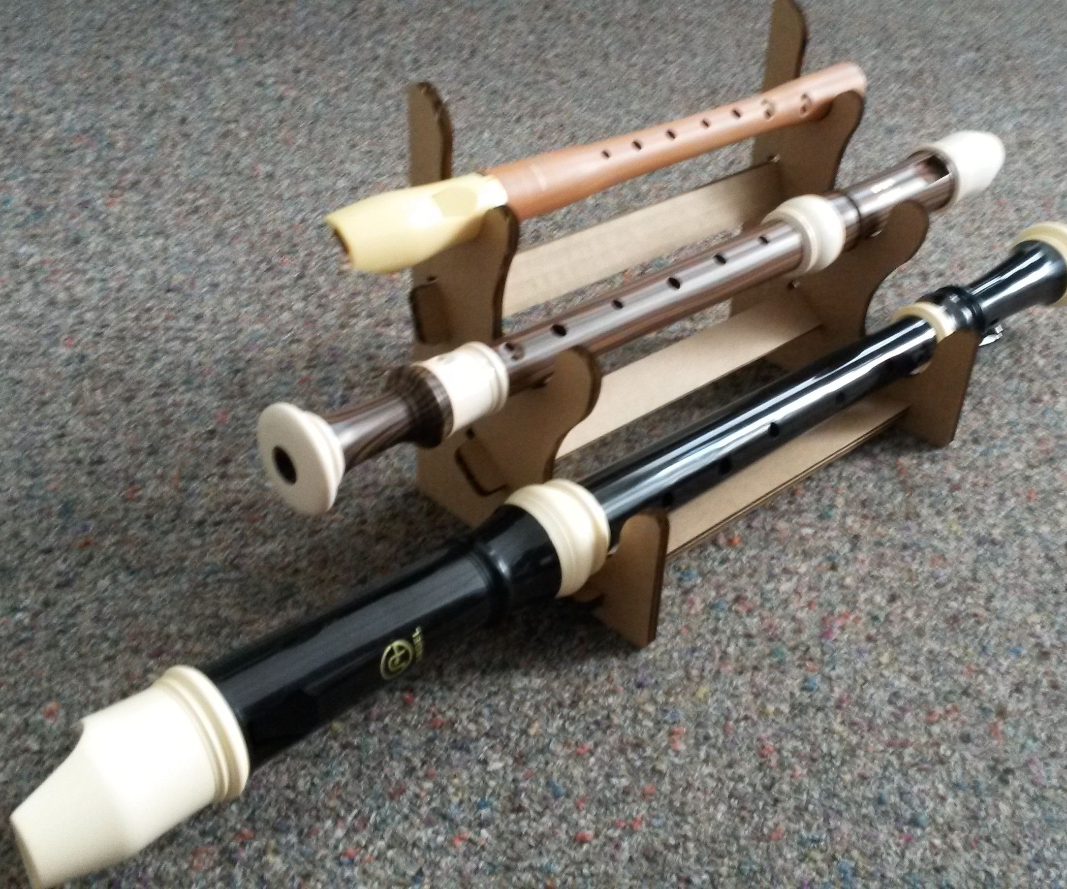 Laser Cut Cardboard Recorders Rack (with Pictures) - Instructables