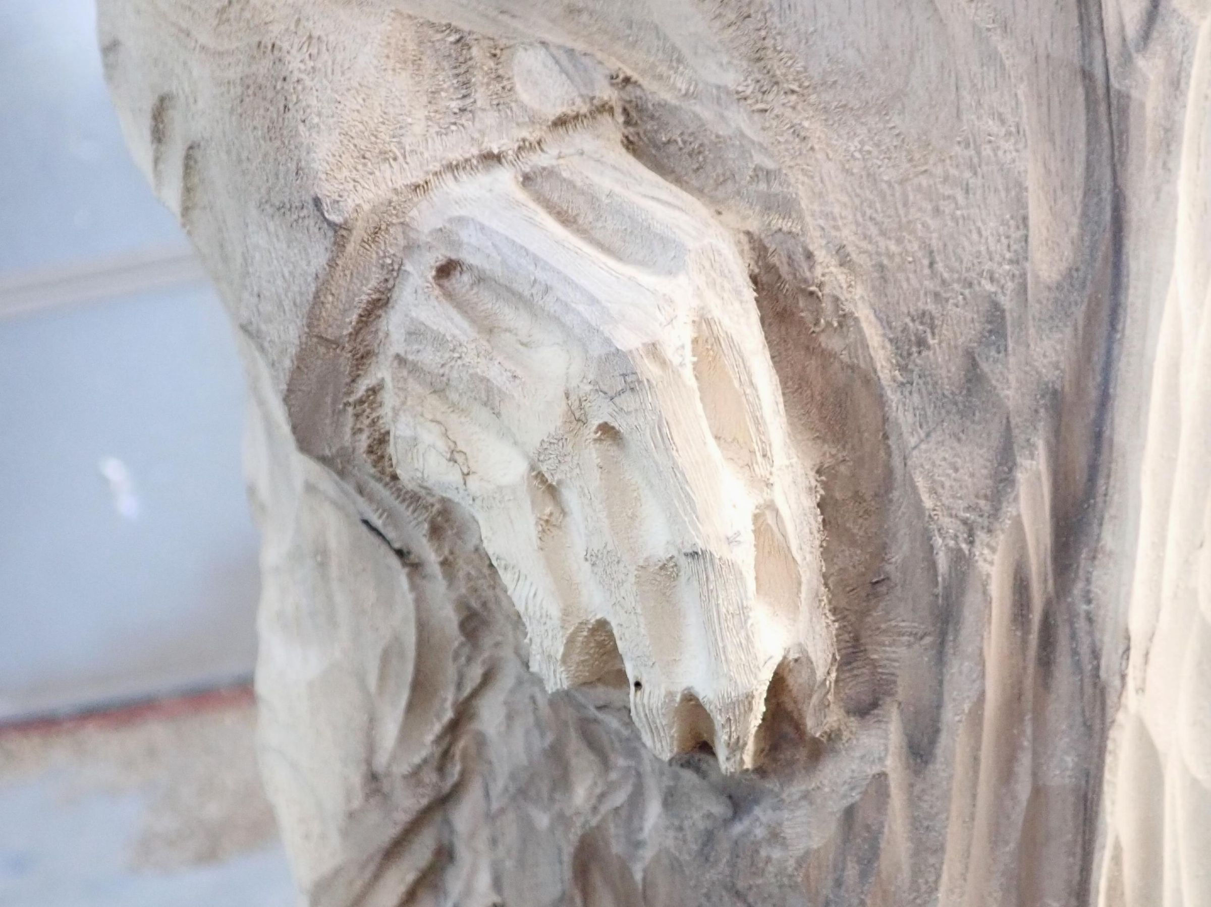 Grim Reaper Carved From a Walnut Log : 17 Steps (with Pictures ...