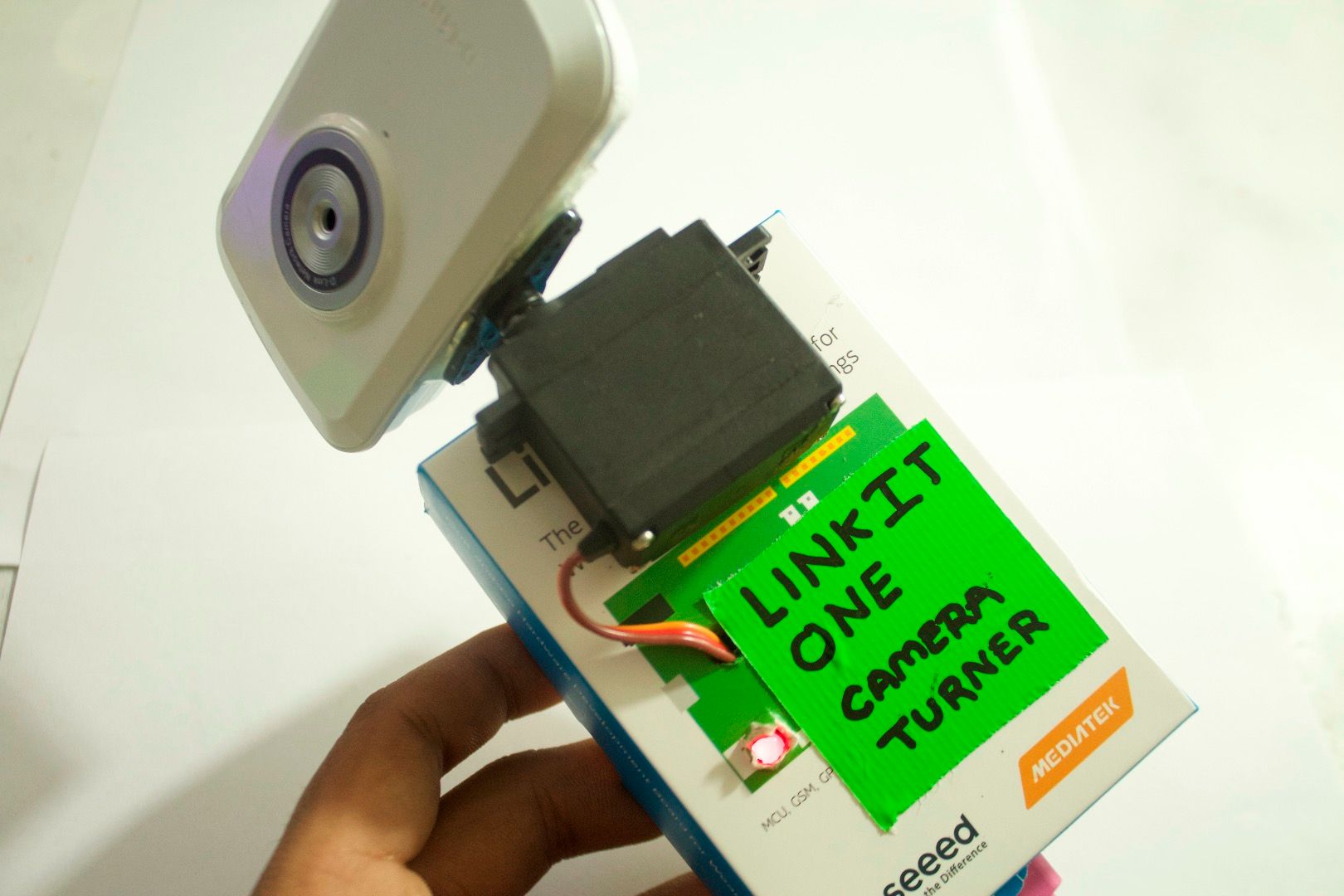 LinkIt One Wifi Cam Turner Control : 6 Steps - Instructables