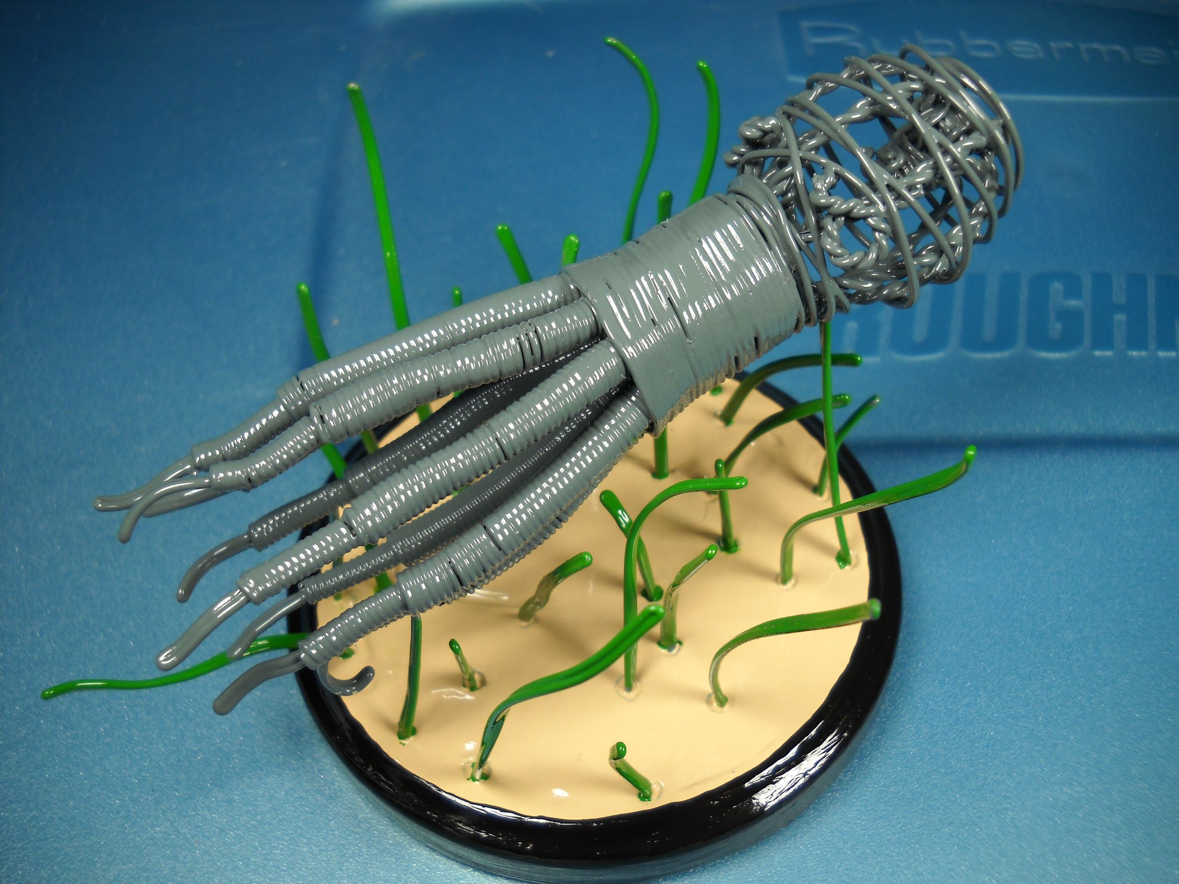 How to Make a Wire Octopus Sculpture (simplified). Cheap and Easy But ...