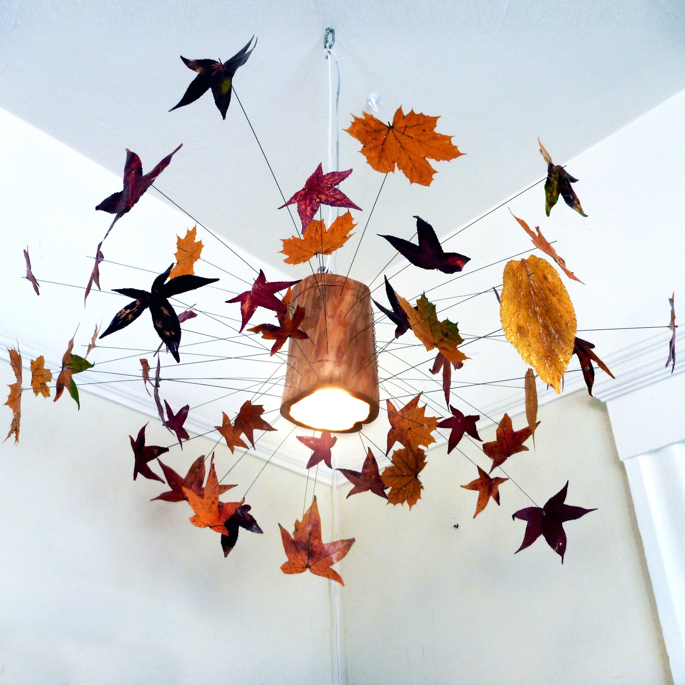 Autumn Leaf Lamp : 10 Steps (with Pictures) - Instructables