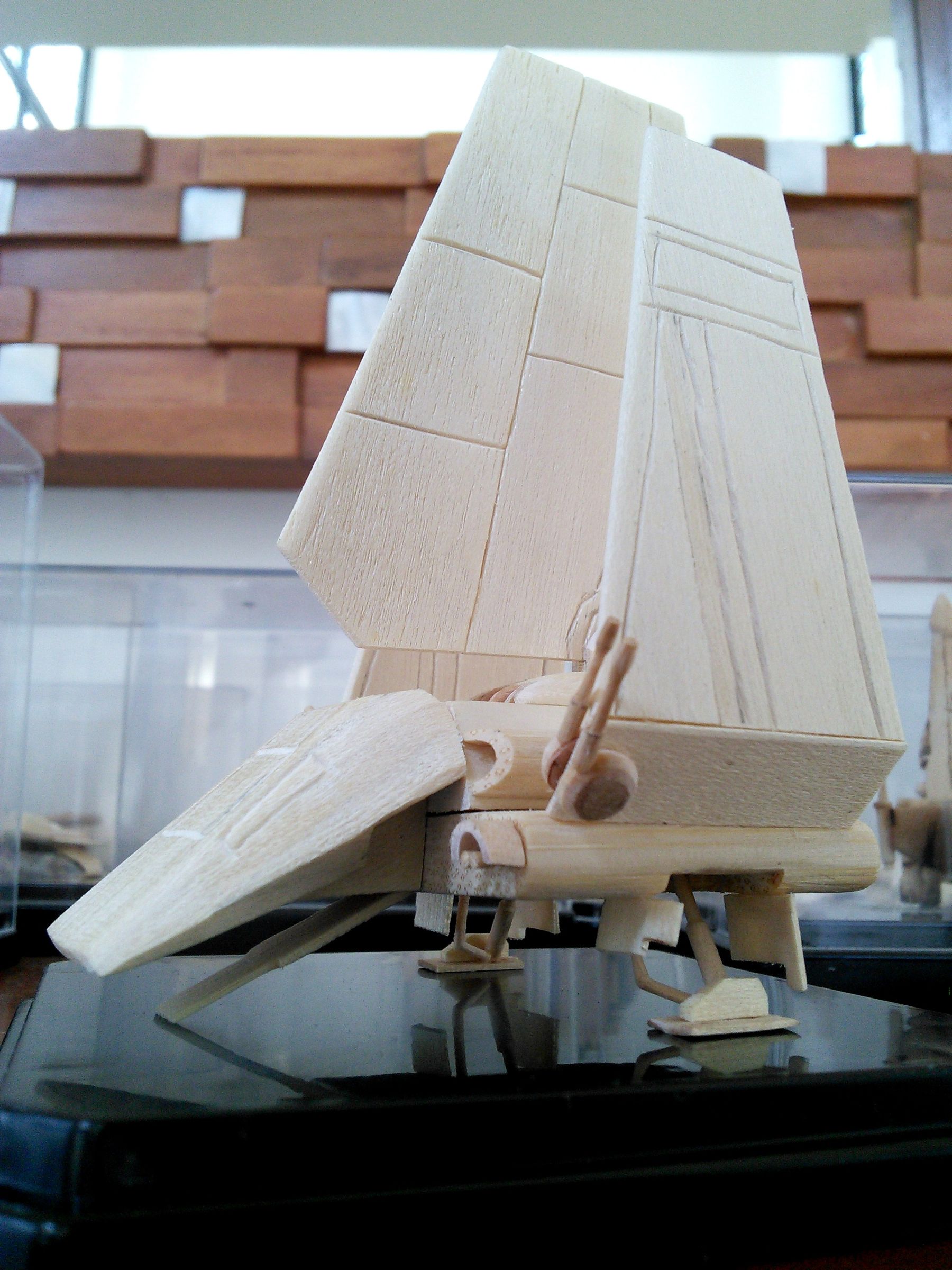 (Not So) Mini Lambda-Class Imperial Shuttle Popsicle Stick Model : 8 ...